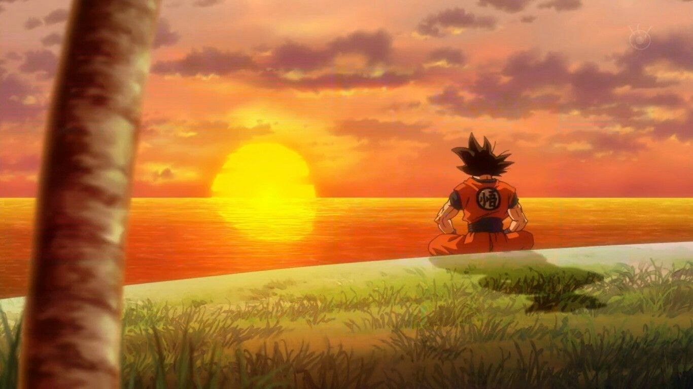 Dragon Ball Sunset Wallpapers Top Free Dragon Ball Sunset Backgrounds