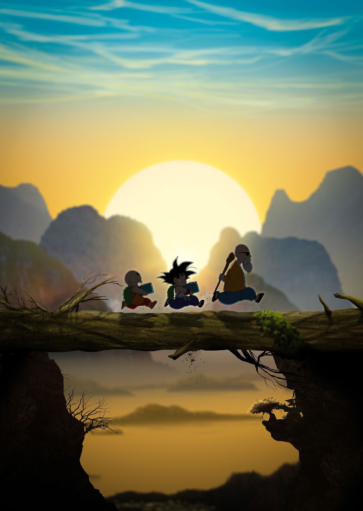 Dragon Ball Sunset Wallpapers - Top Free Dragon Ball Sunset Backgrounds ...