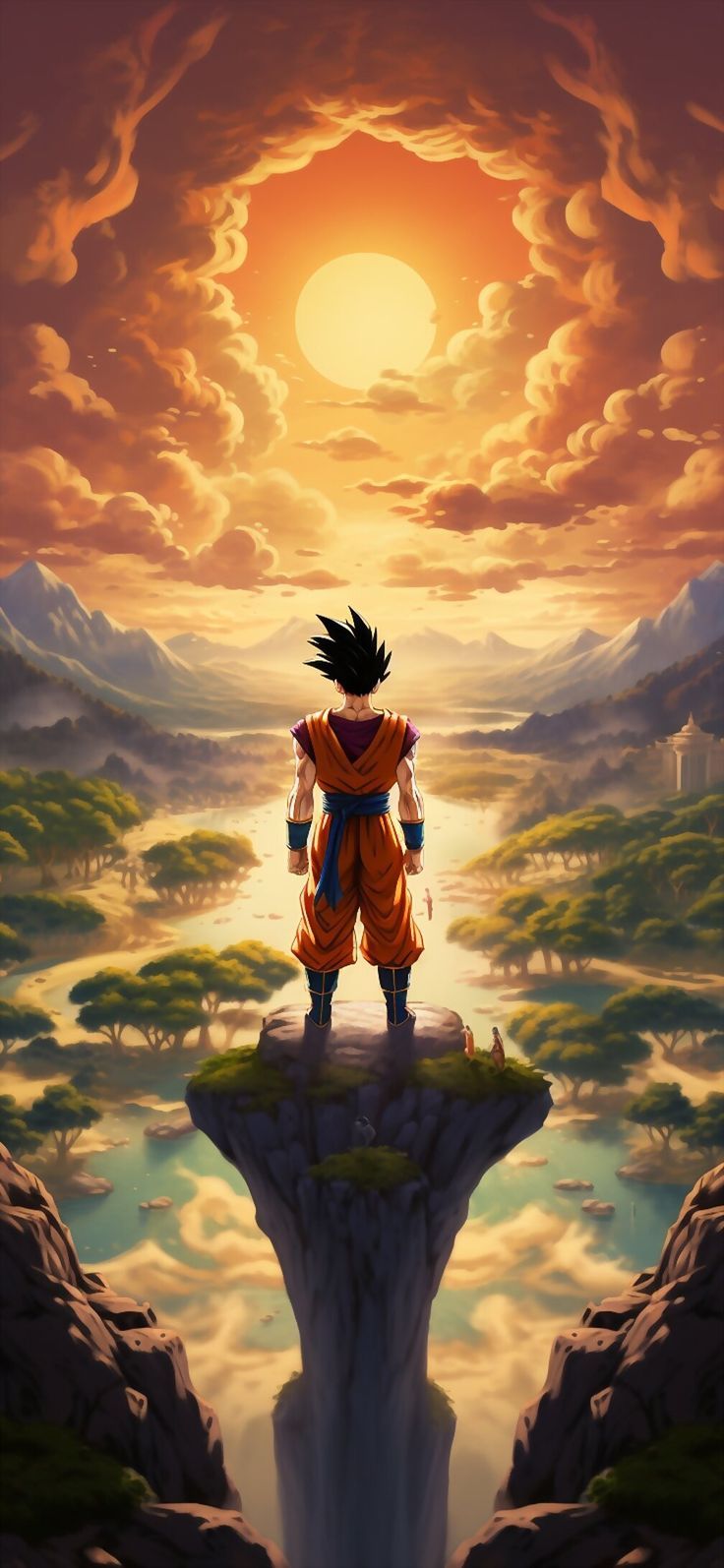 Dragon Ball Sunset Wallpapers - Top Free Dragon Ball Sunset Backgrounds ...