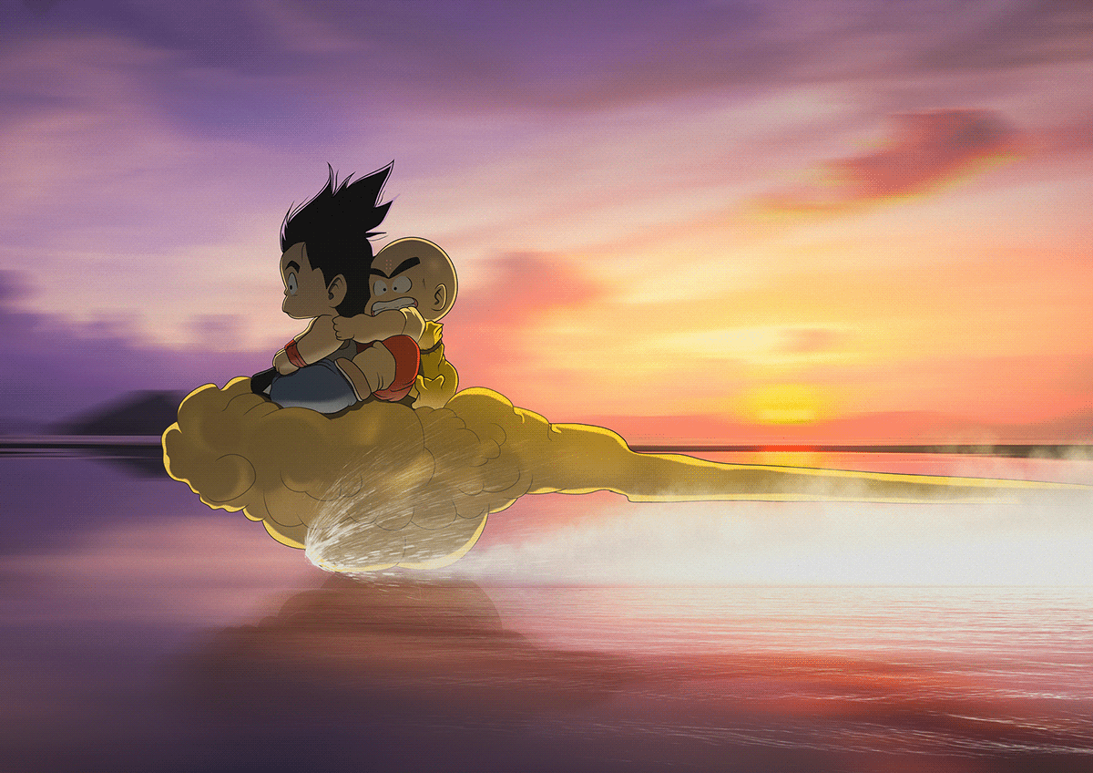 Dragon Ball Sunset Wallpapers - Top Free Dragon Ball Sunset Backgrounds ...