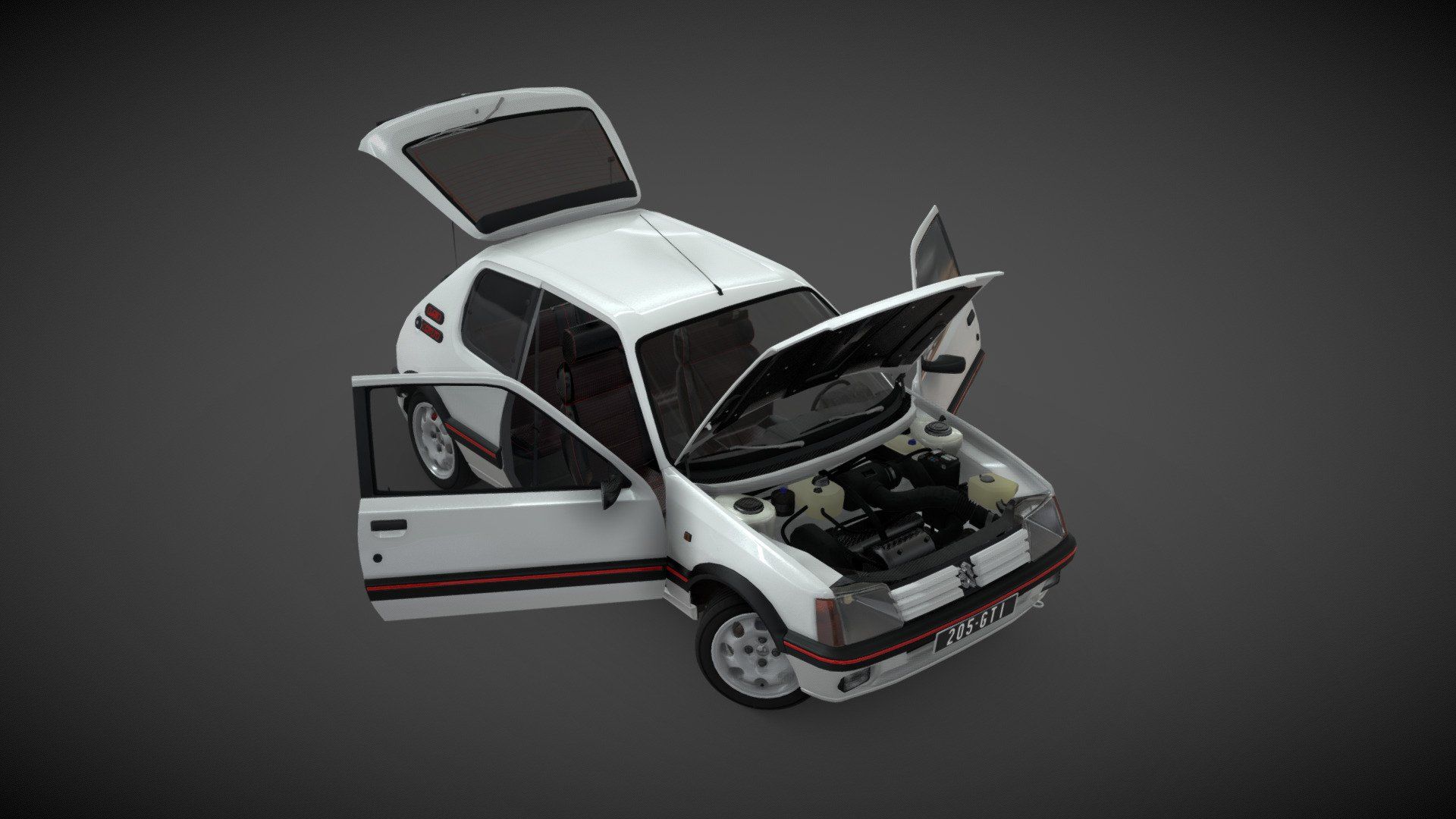 Peugeot 205 Gti Wallpapers - Top Free Peugeot 205 Gti Backgrounds - WallpaperAccess