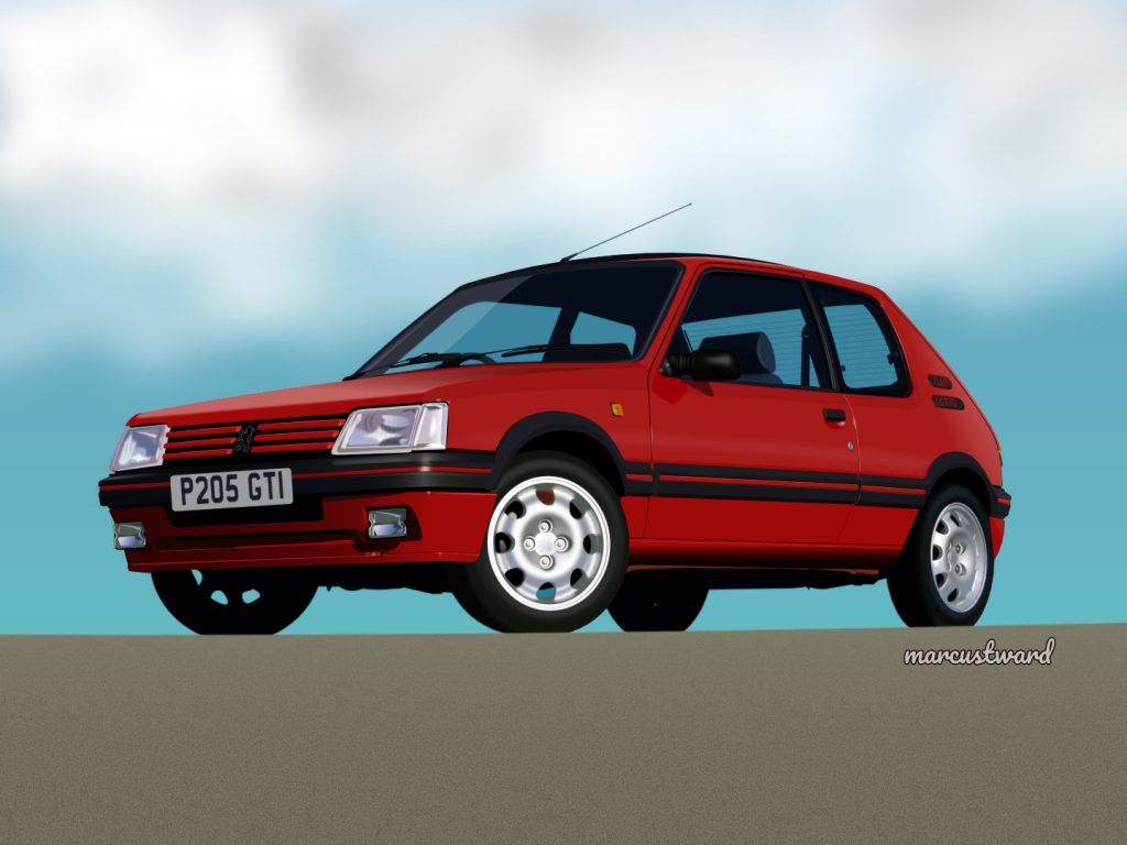 Peugeot 205 Gti Wallpapers - Top Free Peugeot 205 Gti Backgrounds - WallpaperAccess