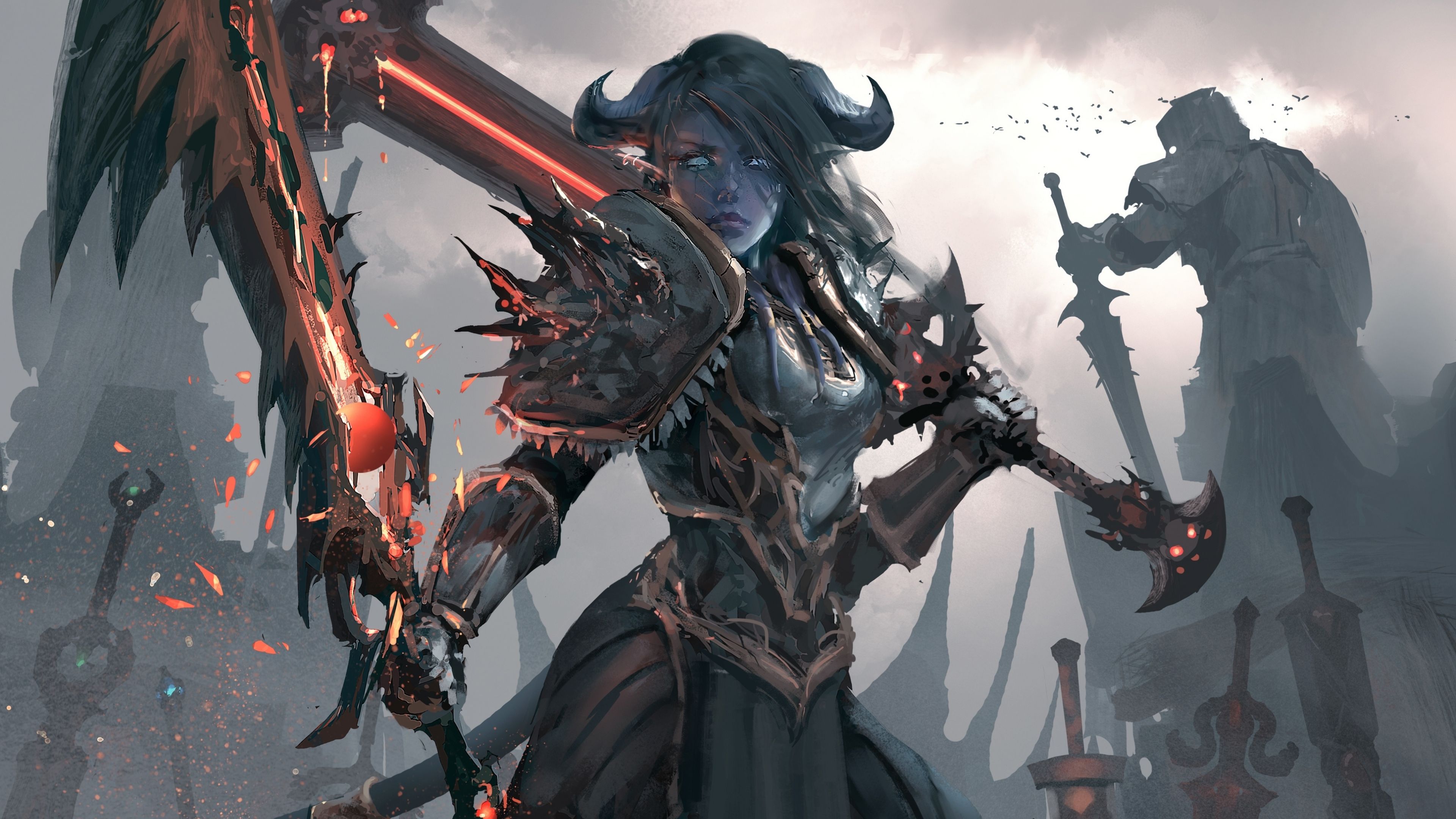 Warrior 4k Wallpapers - Top Free Warrior 4k Backgrounds - WallpaperAccess