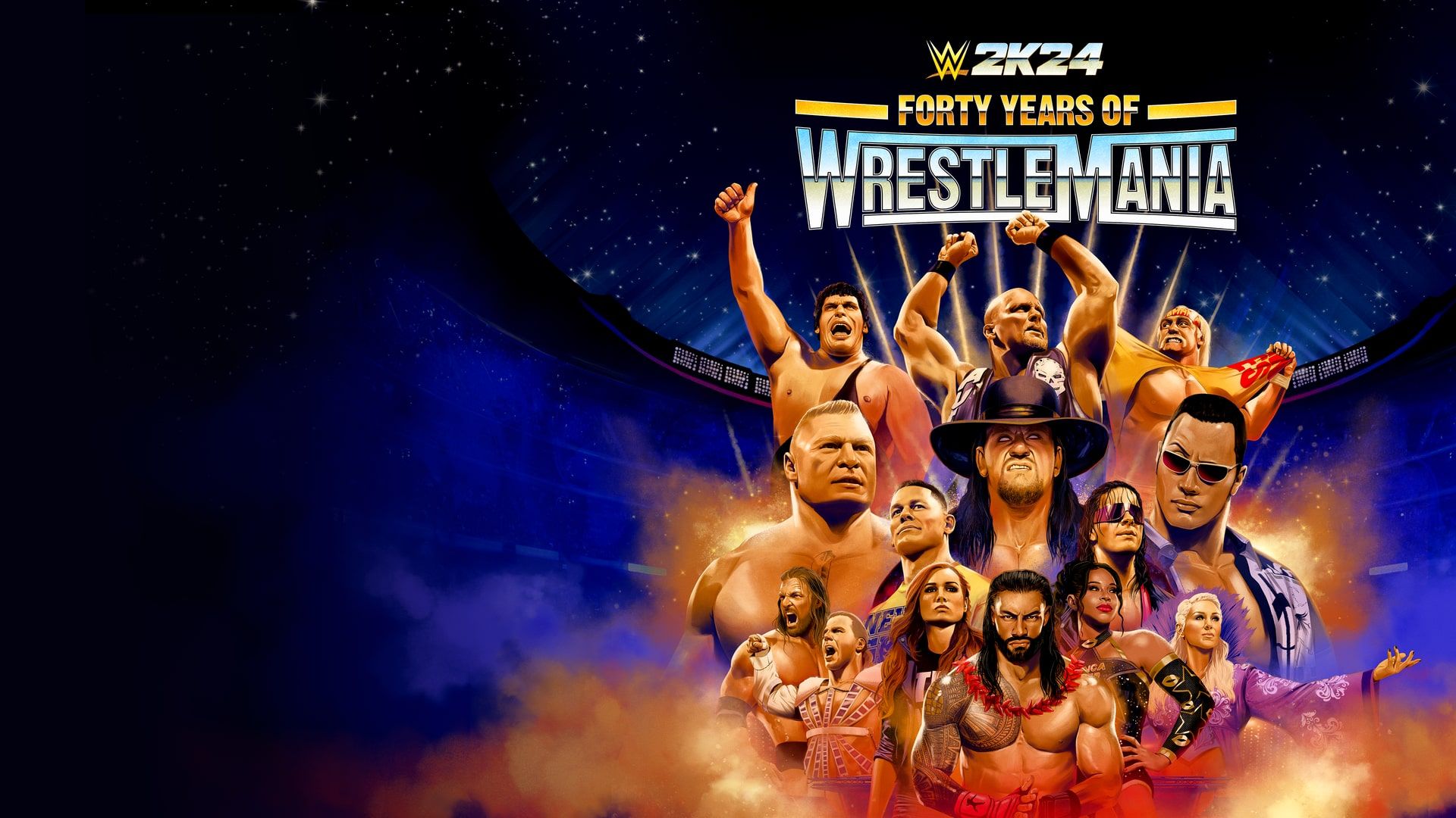 WWE 2K24 Wallpapers - Top Free WWE 2K24 Backgrounds - WallpaperAccess