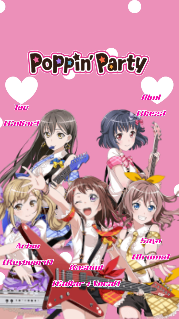 Poppin'Party Wallpapers - Top Free Poppin'Party Backgrounds ...