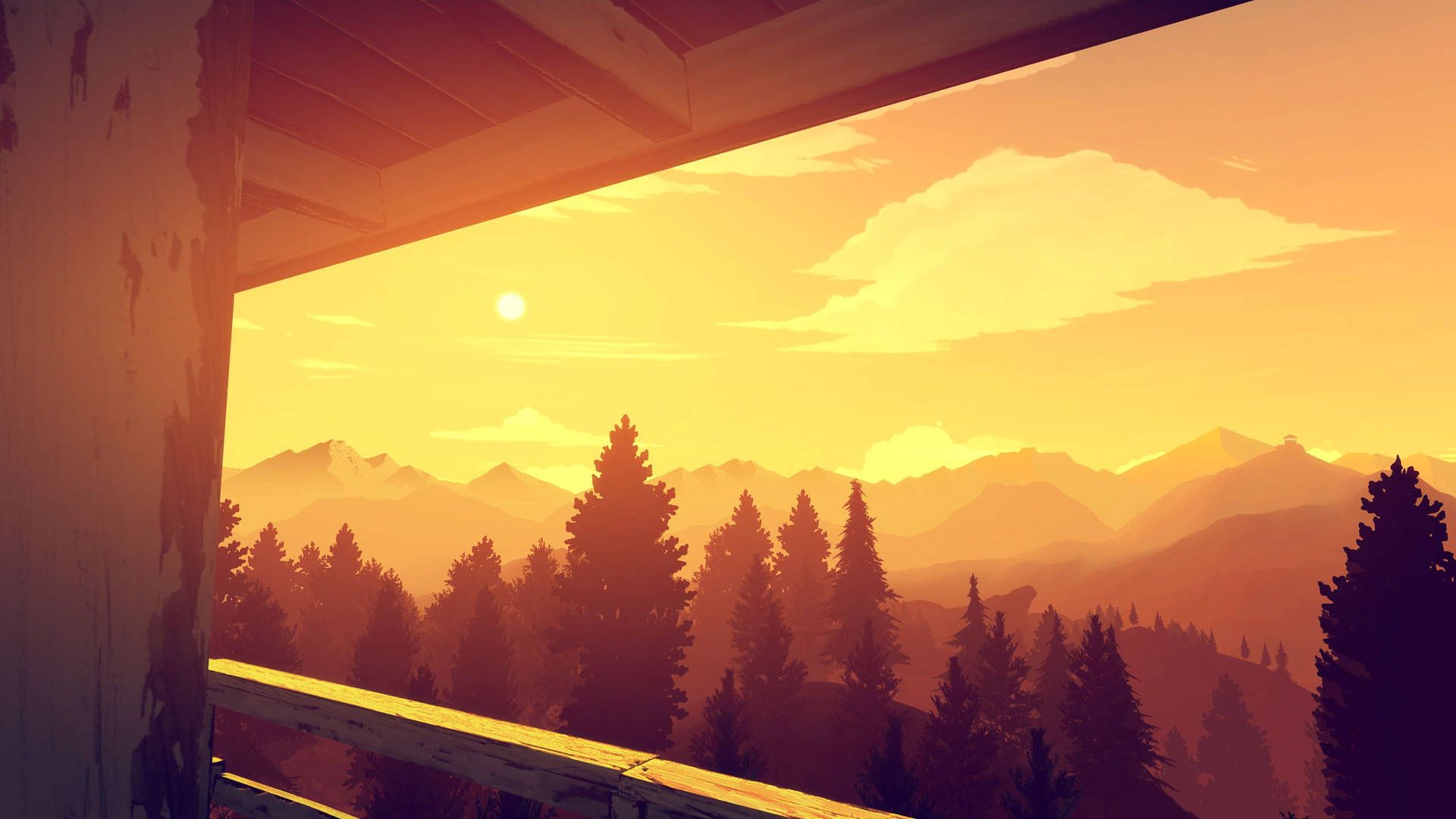 Firewatch Black Wallpapers - Top Free Firewatch Black Backgrounds ...