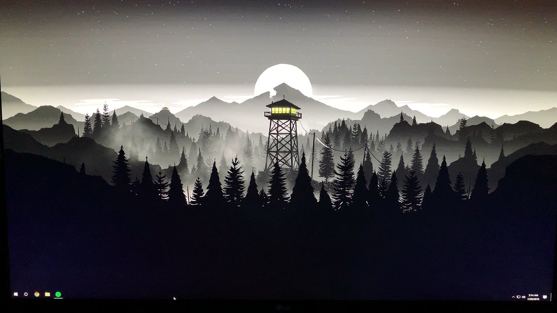 Firewatch Black Wallpapers - Top Free Firewatch Black Backgrounds ...