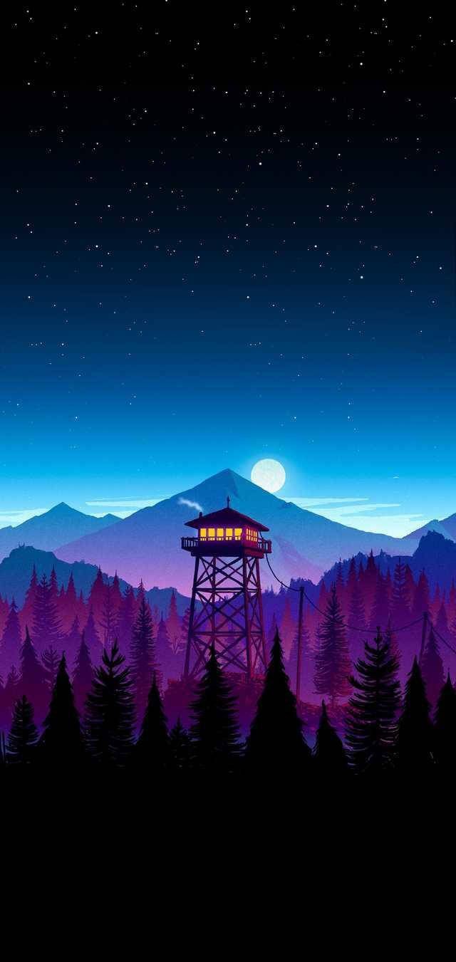Firewatch Black Wallpapers - Top Free Firewatch Black Backgrounds ...