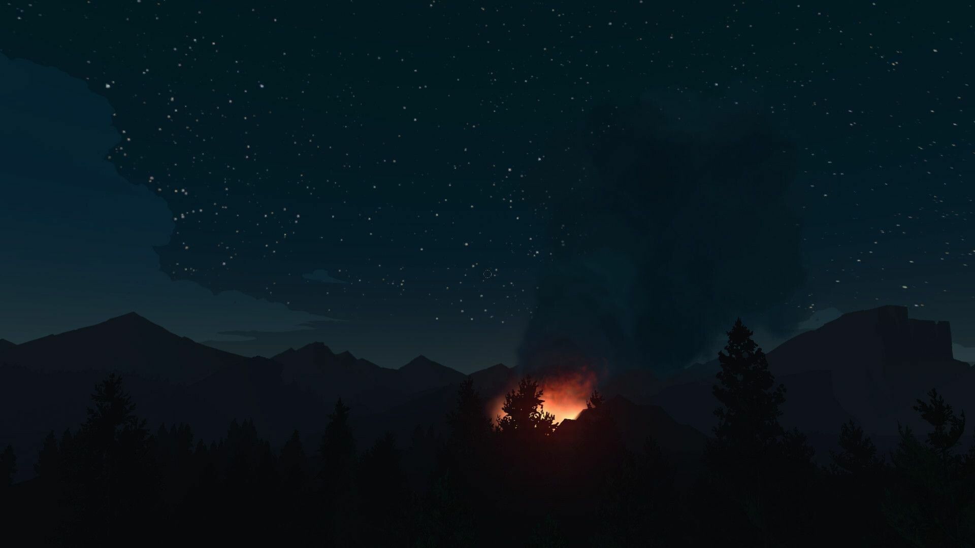 Firewatch Black Wallpapers - Top Free Firewatch Black Backgrounds ...