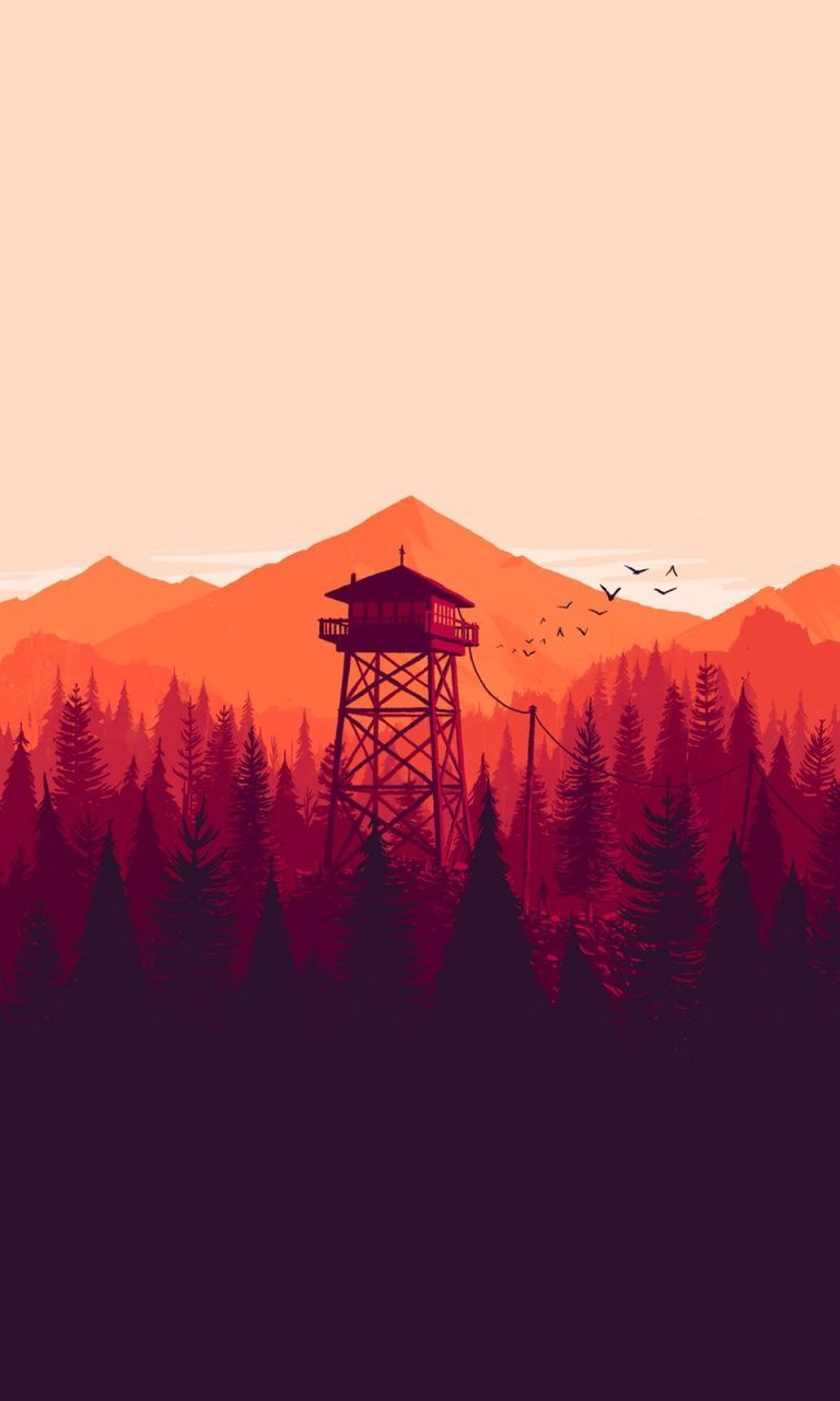 Firewatch Black Wallpapers - Top Free Firewatch Black Backgrounds ...