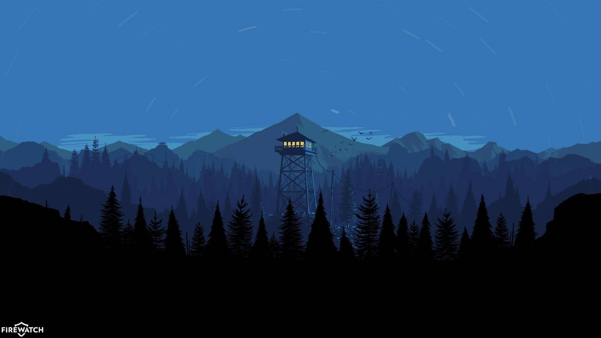 Firewatch Black Wallpapers - Top Free Firewatch Black Backgrounds ...