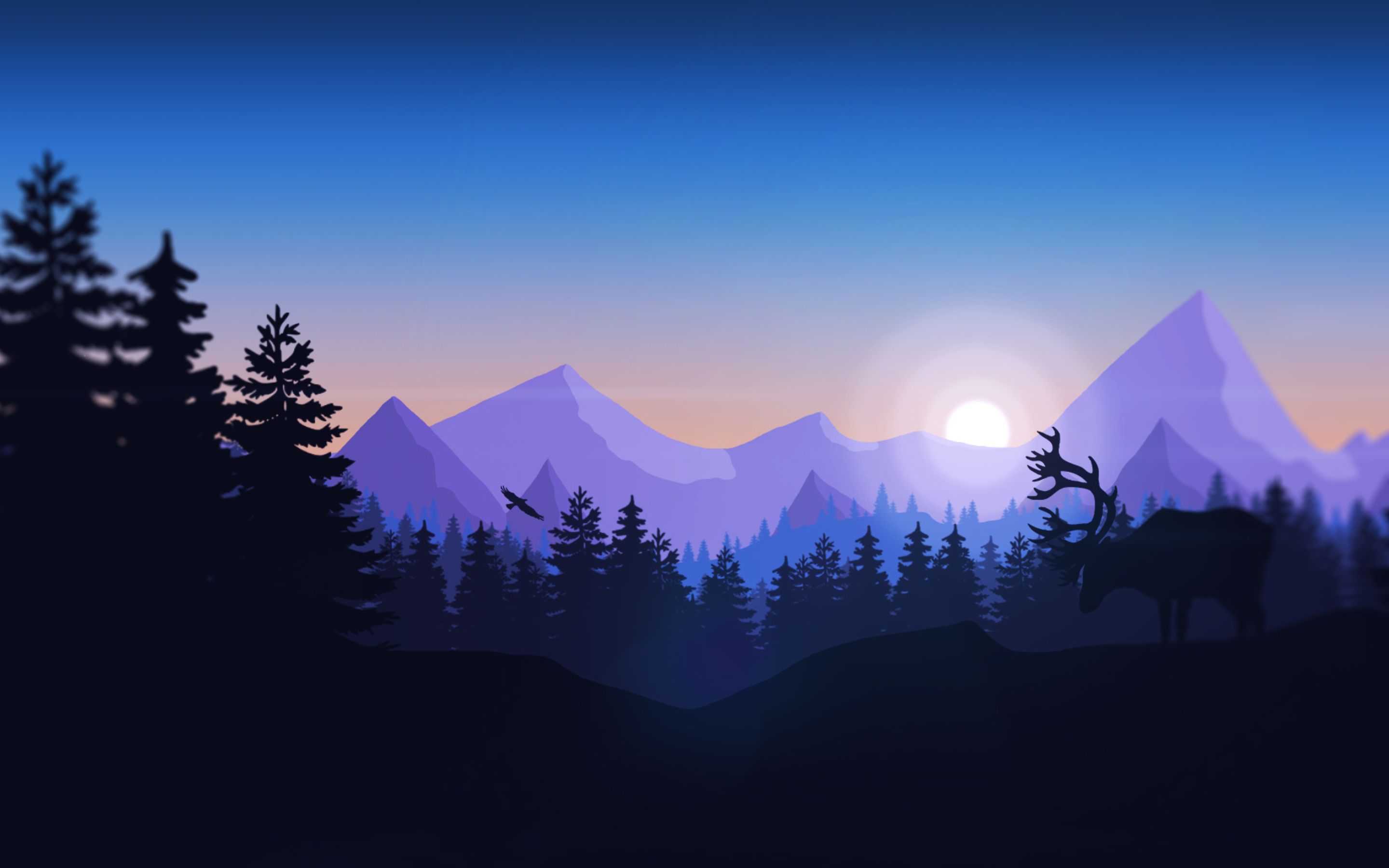 Firewatch Black Wallpapers - Top Free Firewatch Black Backgrounds ...