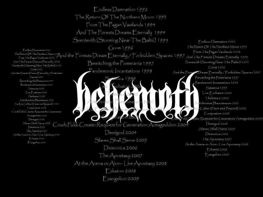 Behemoth Wallpapers - Top Free Behemoth Backgrounds - WallpaperAccess