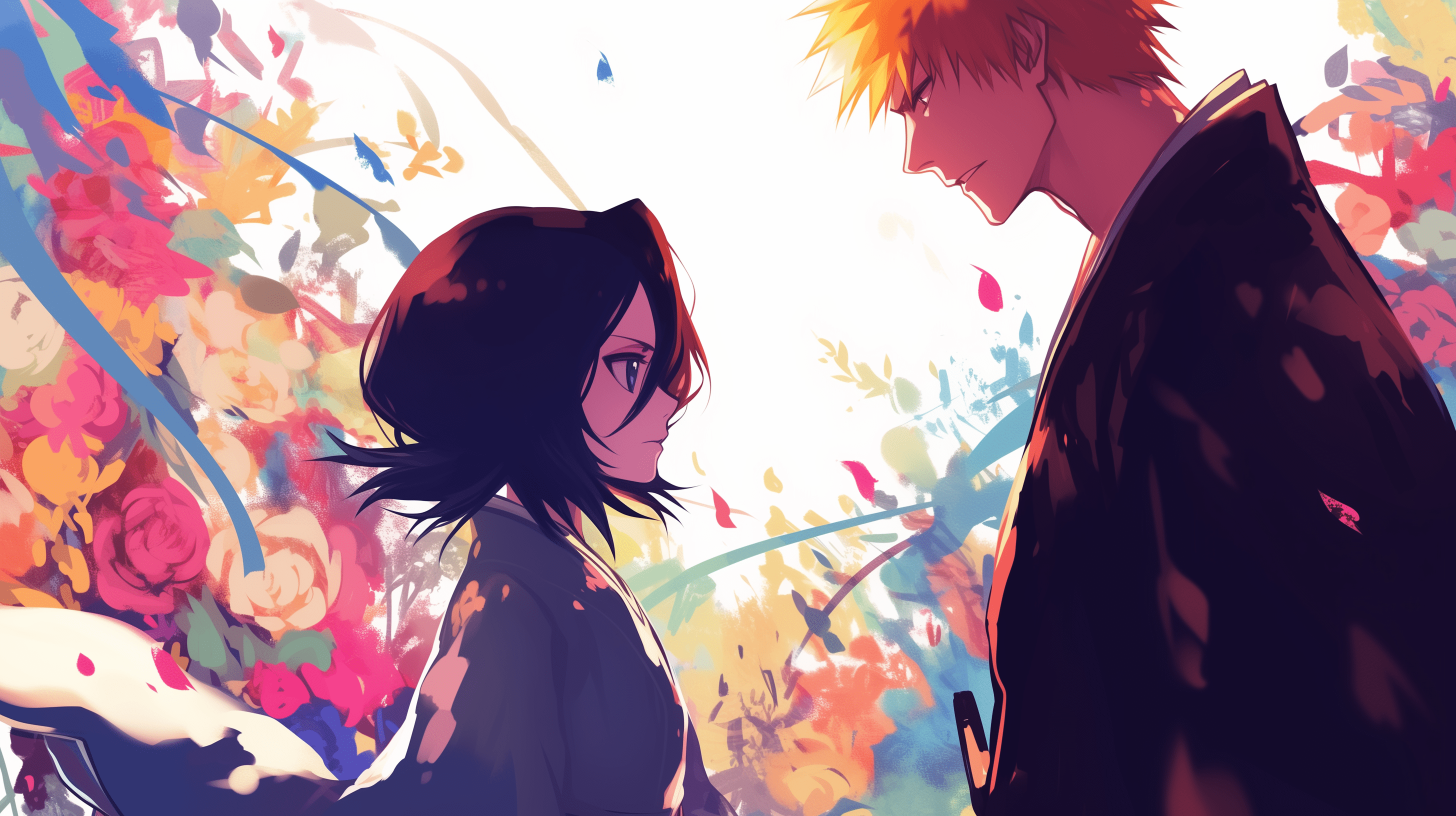 Ichigo and Rukia Wallpapers - Top Free Ichigo and Rukia Backgrounds ...