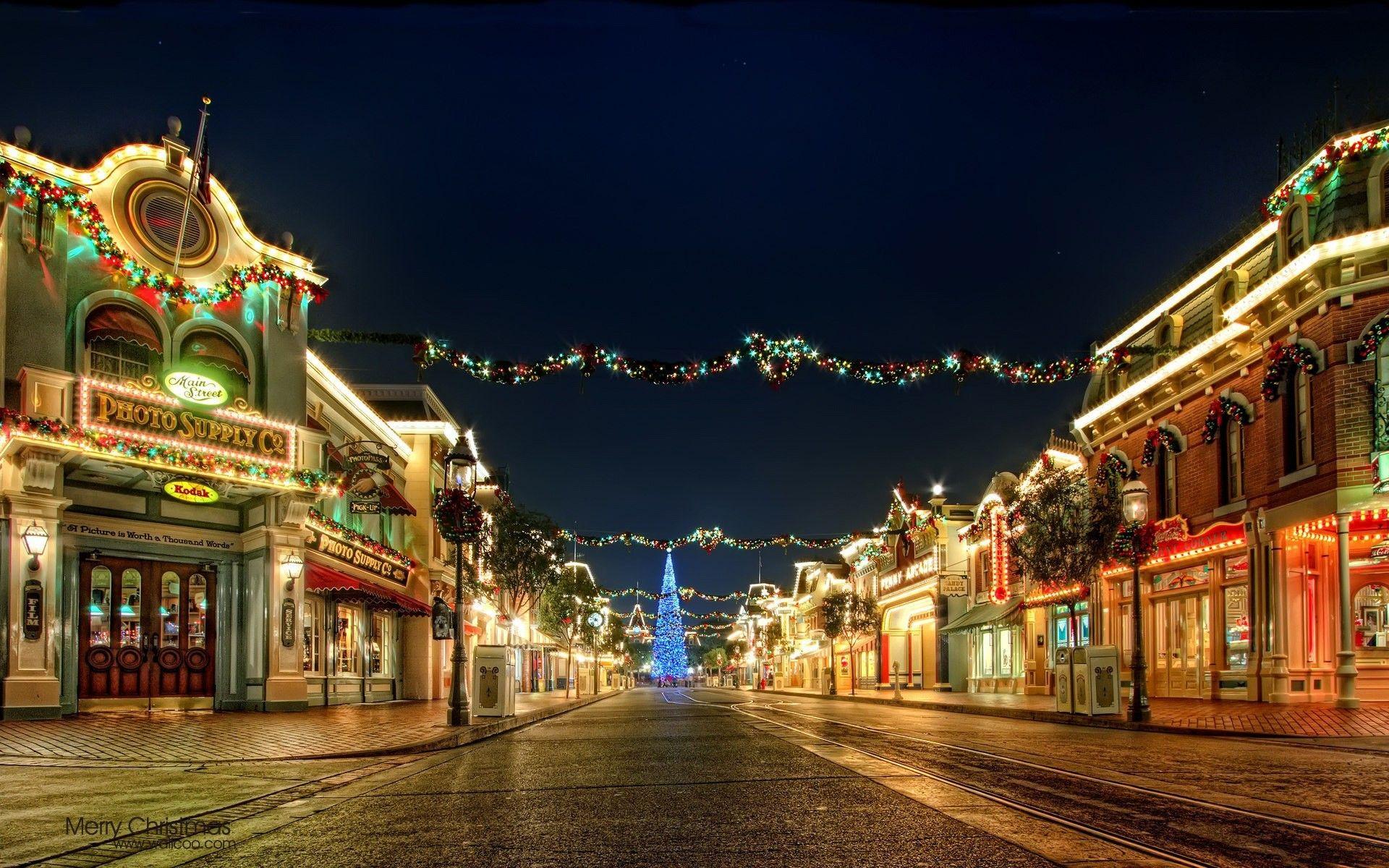 December Christmas Lights Wallpapers - Top Free December Christmas ...