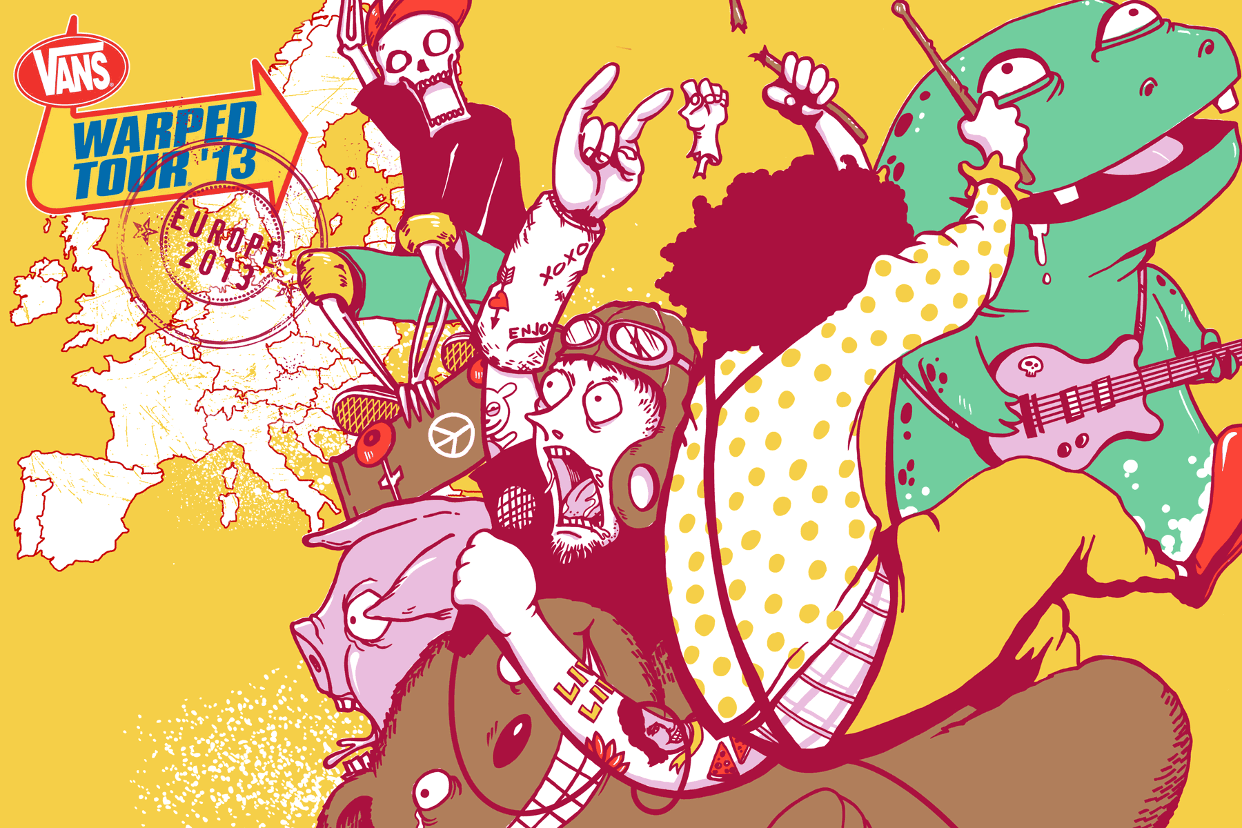 Warped Tour Wallpapers - Top Free Warped Tour Backgrounds - WallpaperAccess