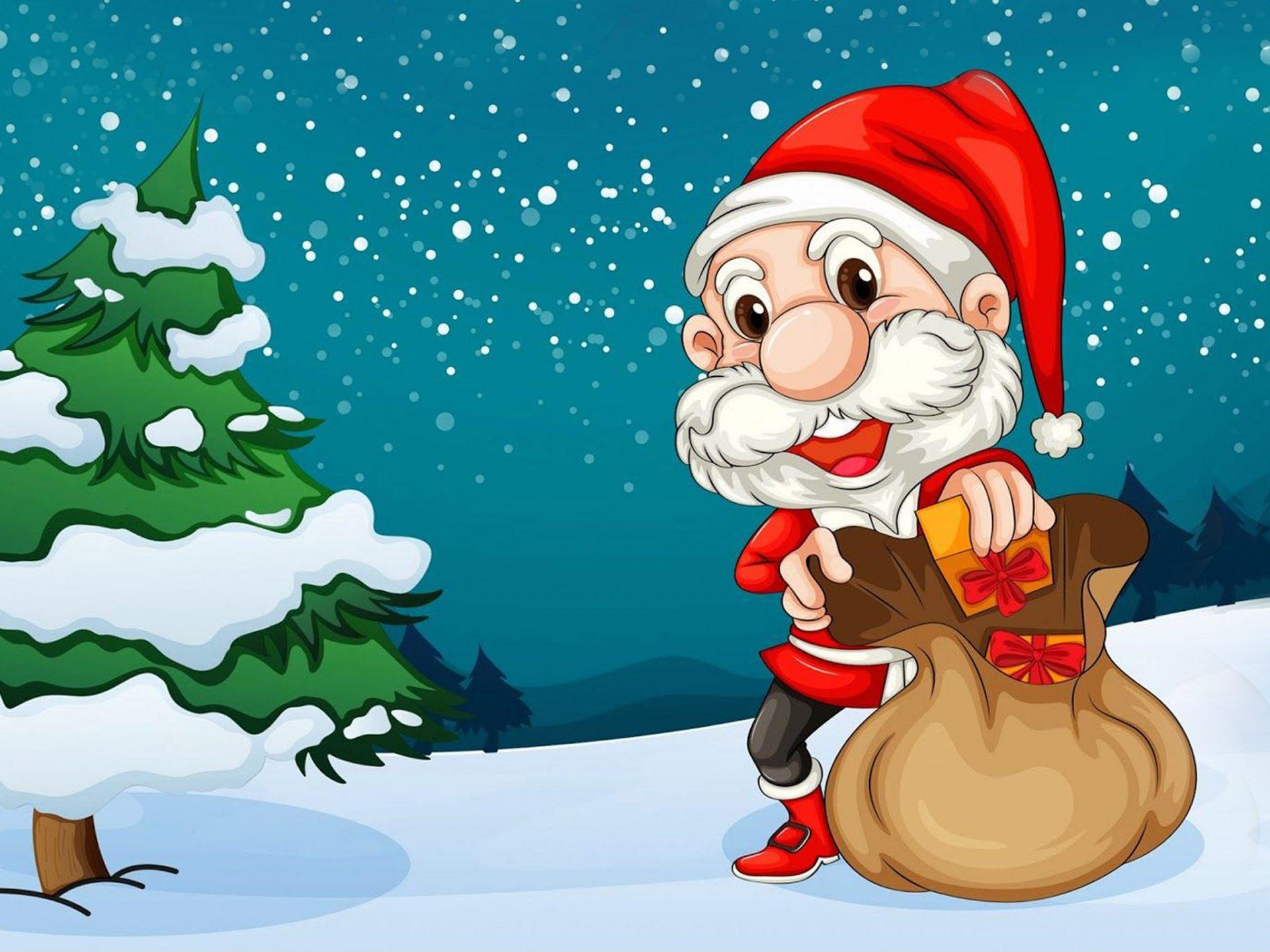 HD Santa Wallpapers - Top Free HD Santa Backgrounds - WallpaperAccess