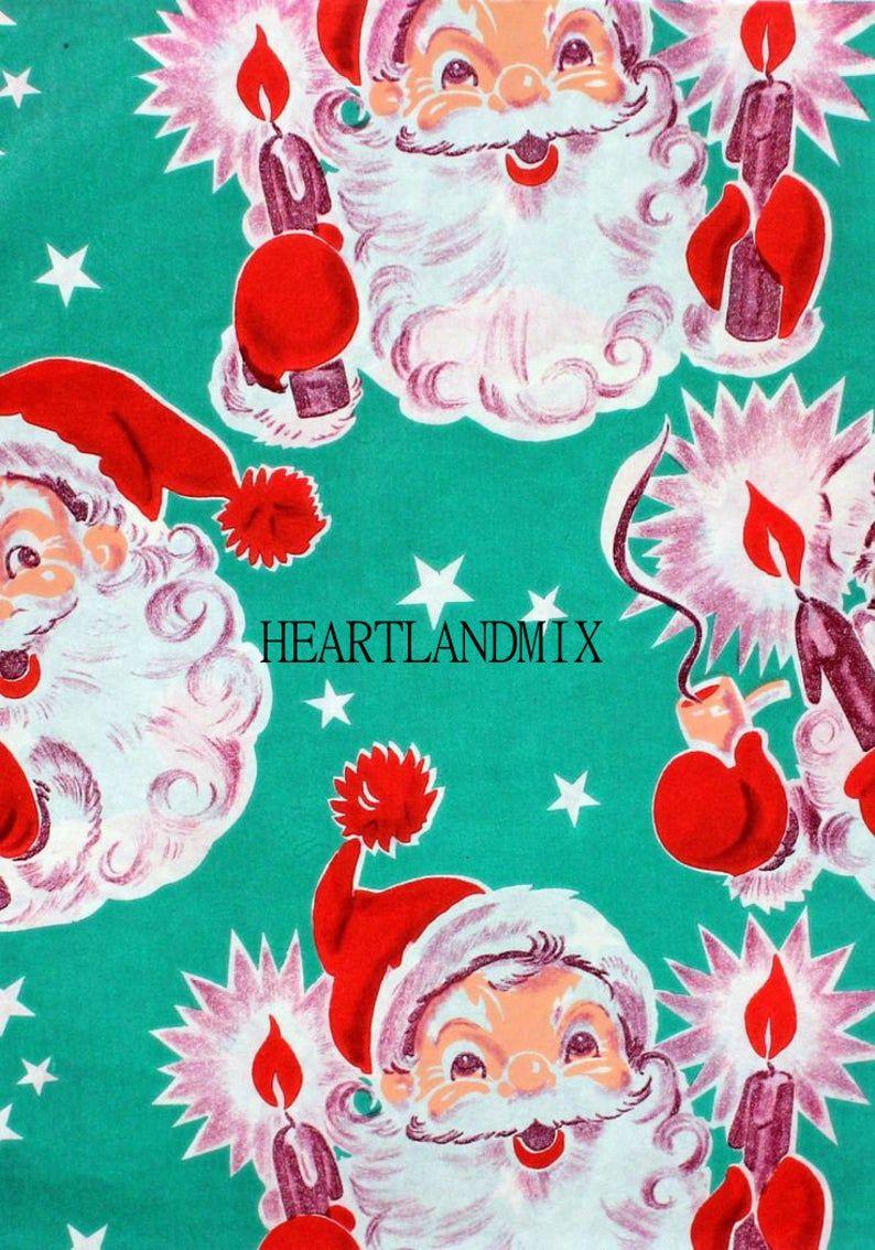 Vintage Santa Wallpapers - Top Free Vintage Santa Backgrounds ...