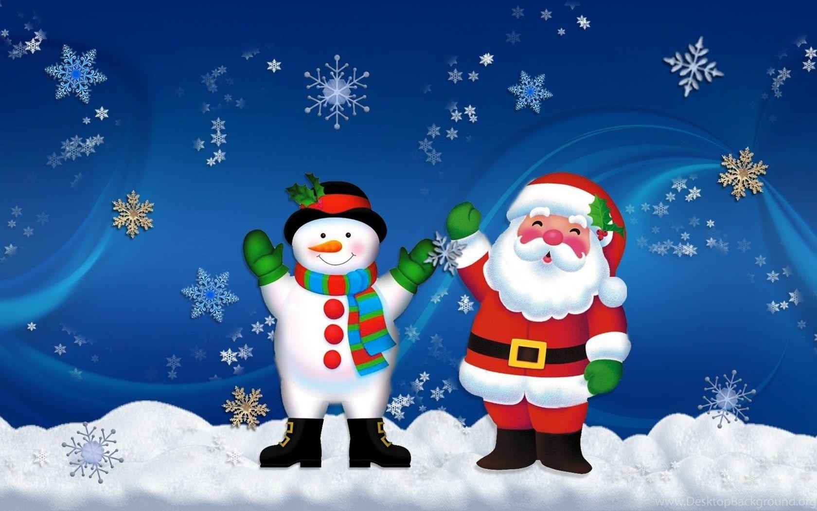 Santa Christmas Wallpapers - Top Free Santa Christmas Backgrounds ...