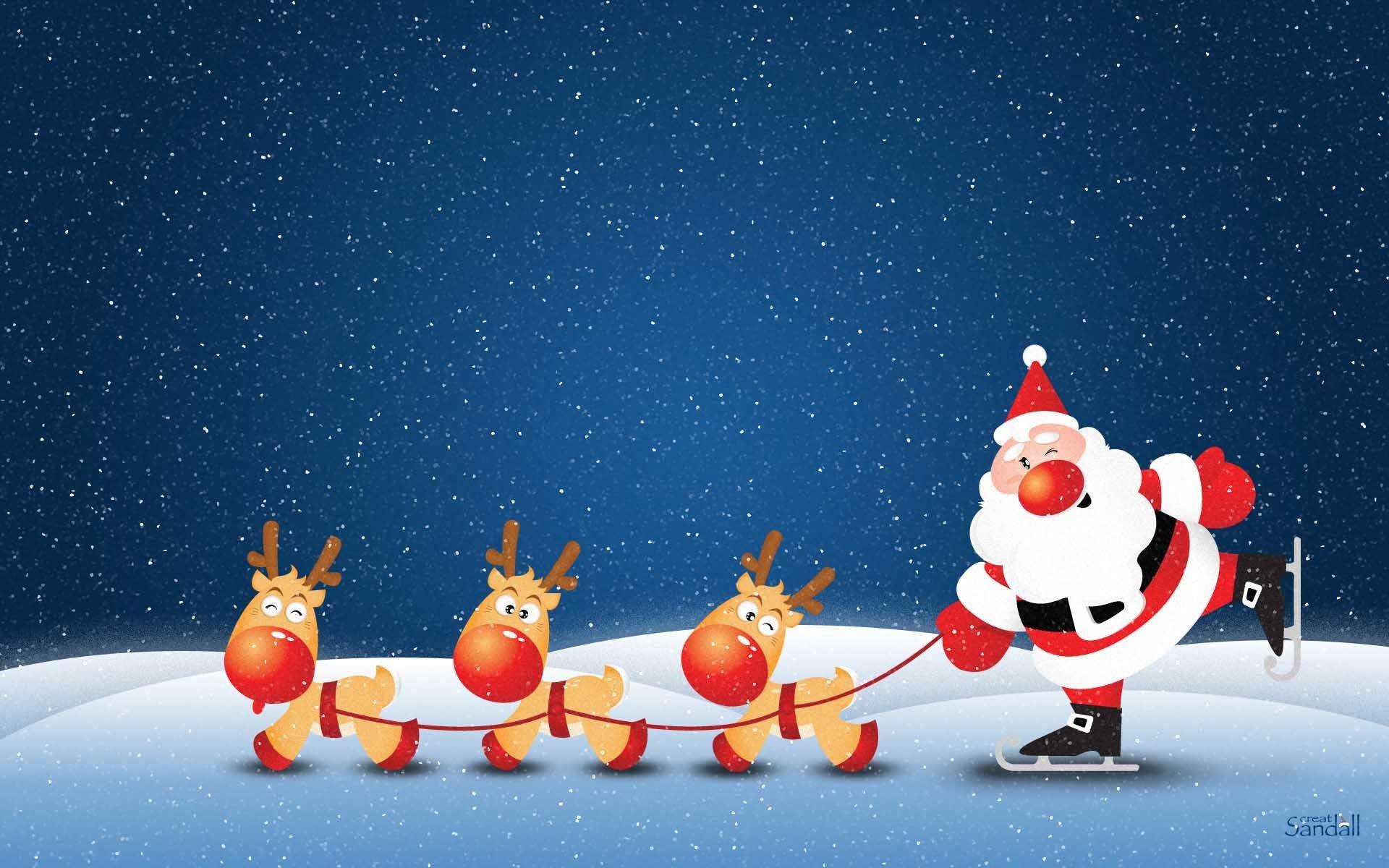 Awesome Santa Wallpapers - Top Free Awesome Santa Backgrounds ...