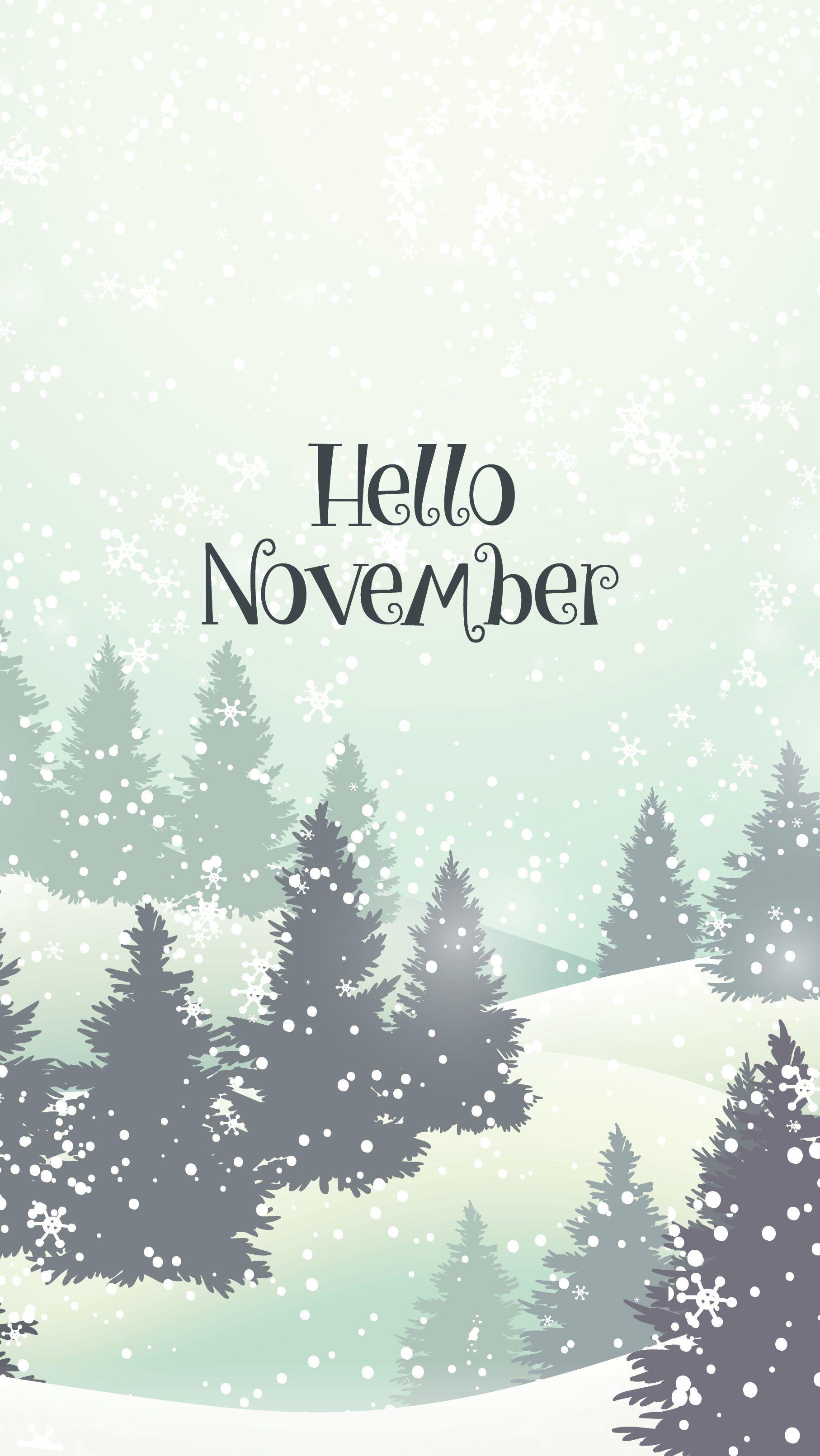 Hello November iPhone Wallpapers - Top Free Hello November iPhone ...
