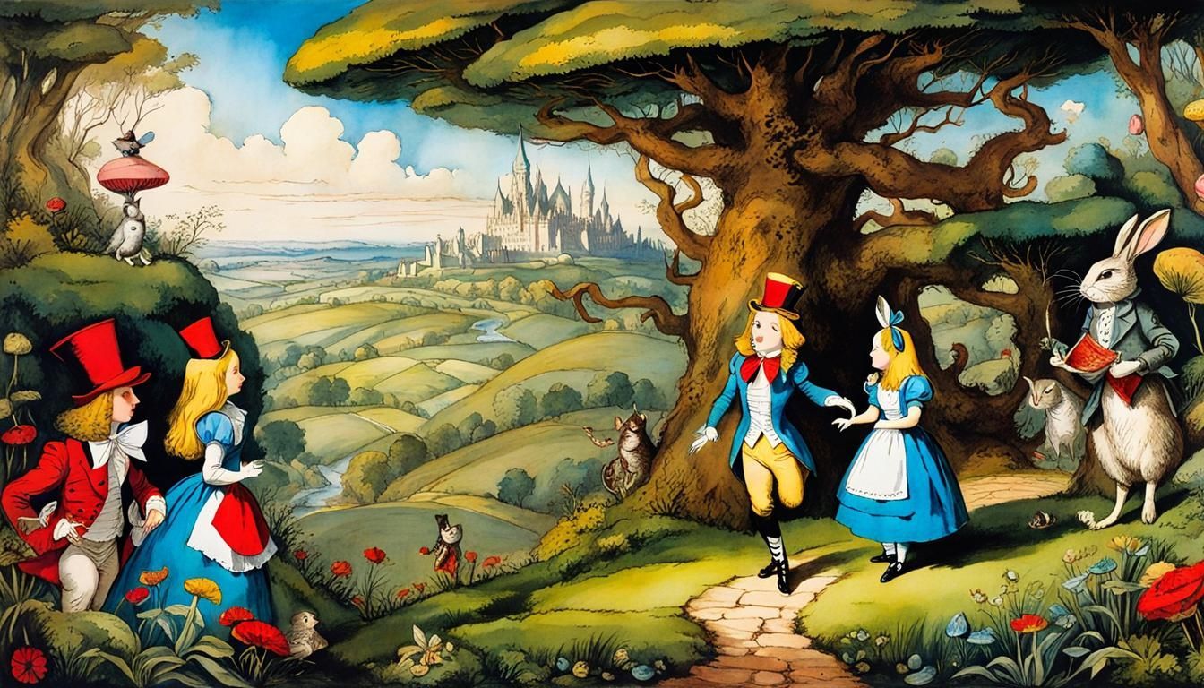 Adventures In Wonderland Wallpapers - Top Free Adventures In Wonderland ...