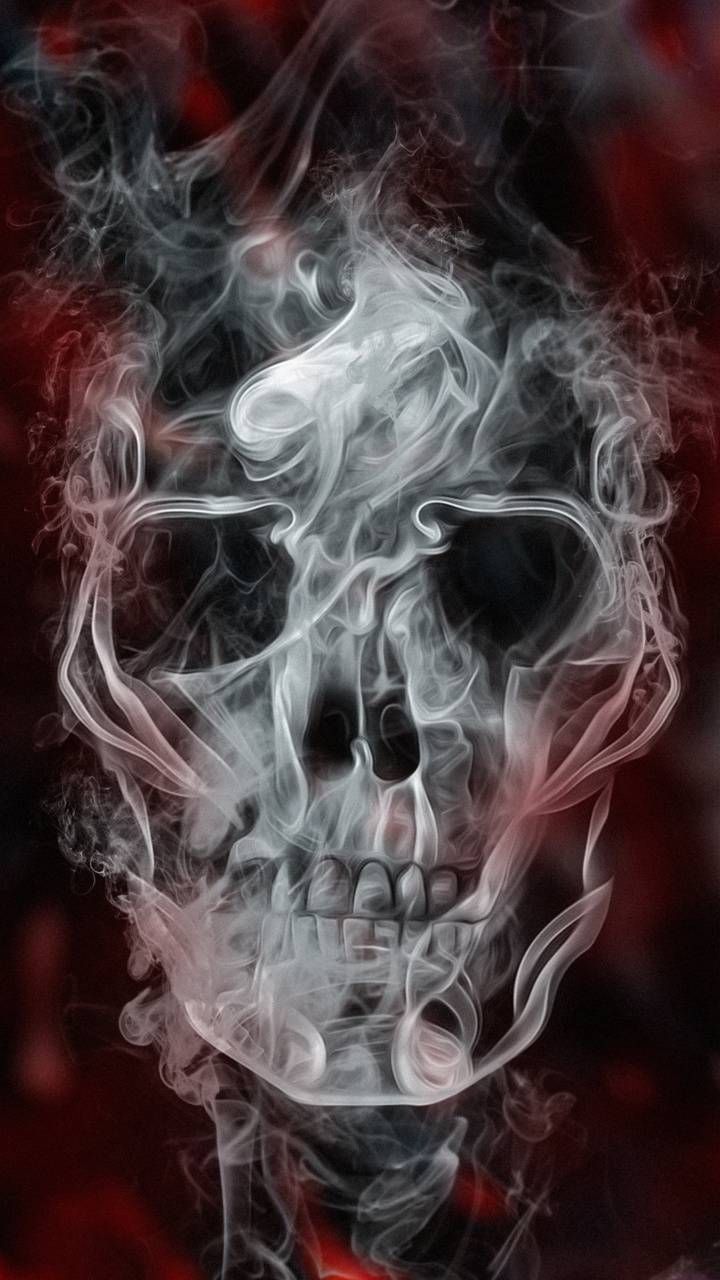 Smoke Skull Wallpapers - Top Free Smoke Skull Backgrounds - WallpaperAccess