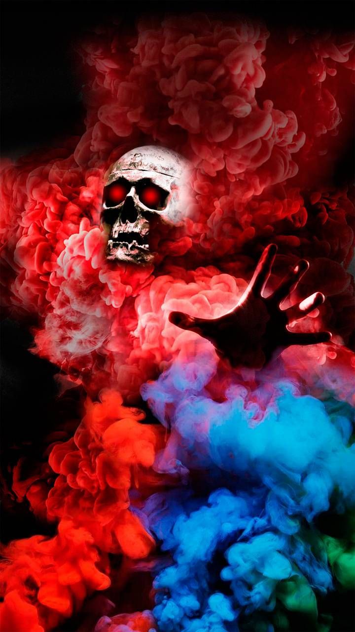 Smoke Skull Wallpapers - Top Free Smoke Skull Backgrounds - WallpaperAccess