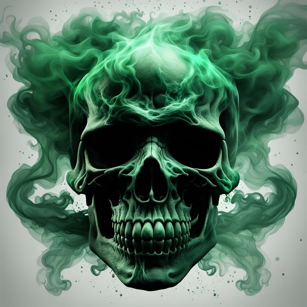Smoke Skull Wallpapers - Top Free Smoke Skull Backgrounds - WallpaperAccess