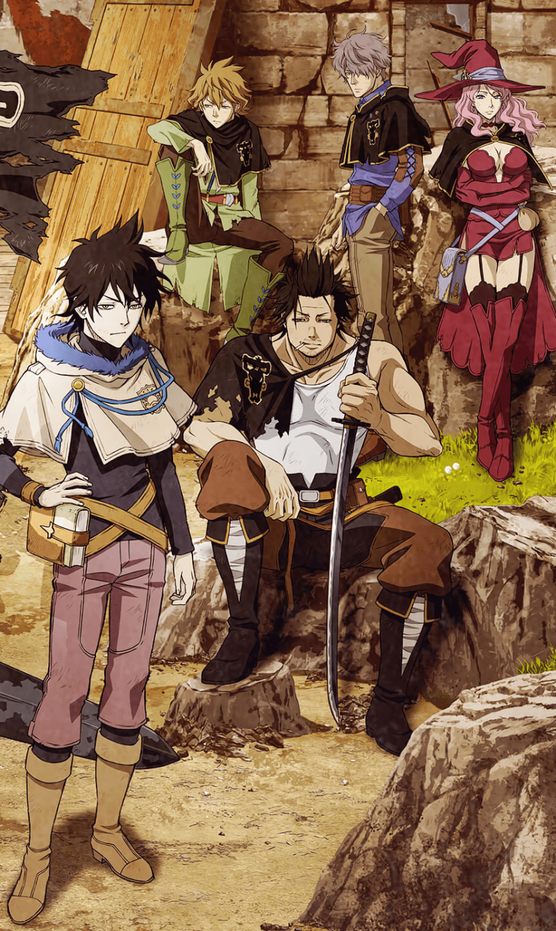 Black Clover Black Bulls Wallpapers - Top Free Black Clover Black Bulls Backgrounds ...