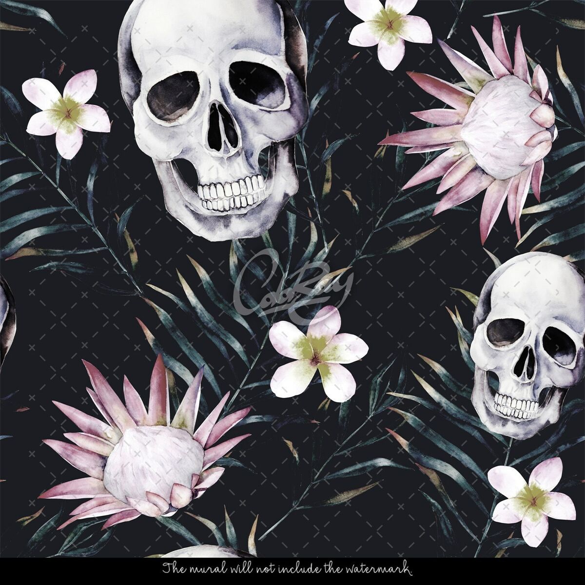 Skull Flowers Wallpapers - Top Free Skull Flowers Backgrounds ...