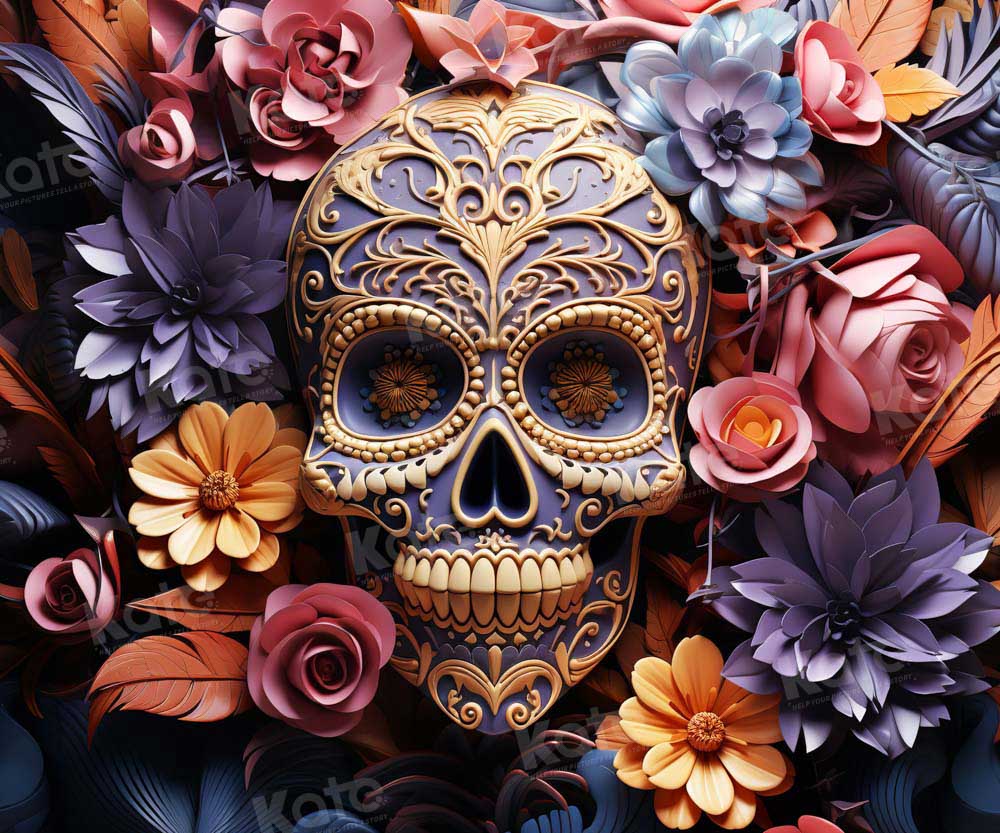 Skull Flowers Wallpapers - Top Free Skull Flowers Backgrounds ...