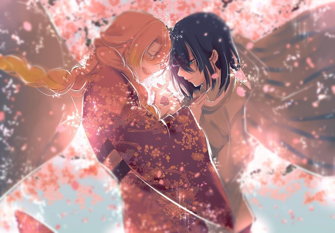 Obanai and Mitsuri Wallpapers - Top Free Obanai and Mitsuri Backgrounds ...