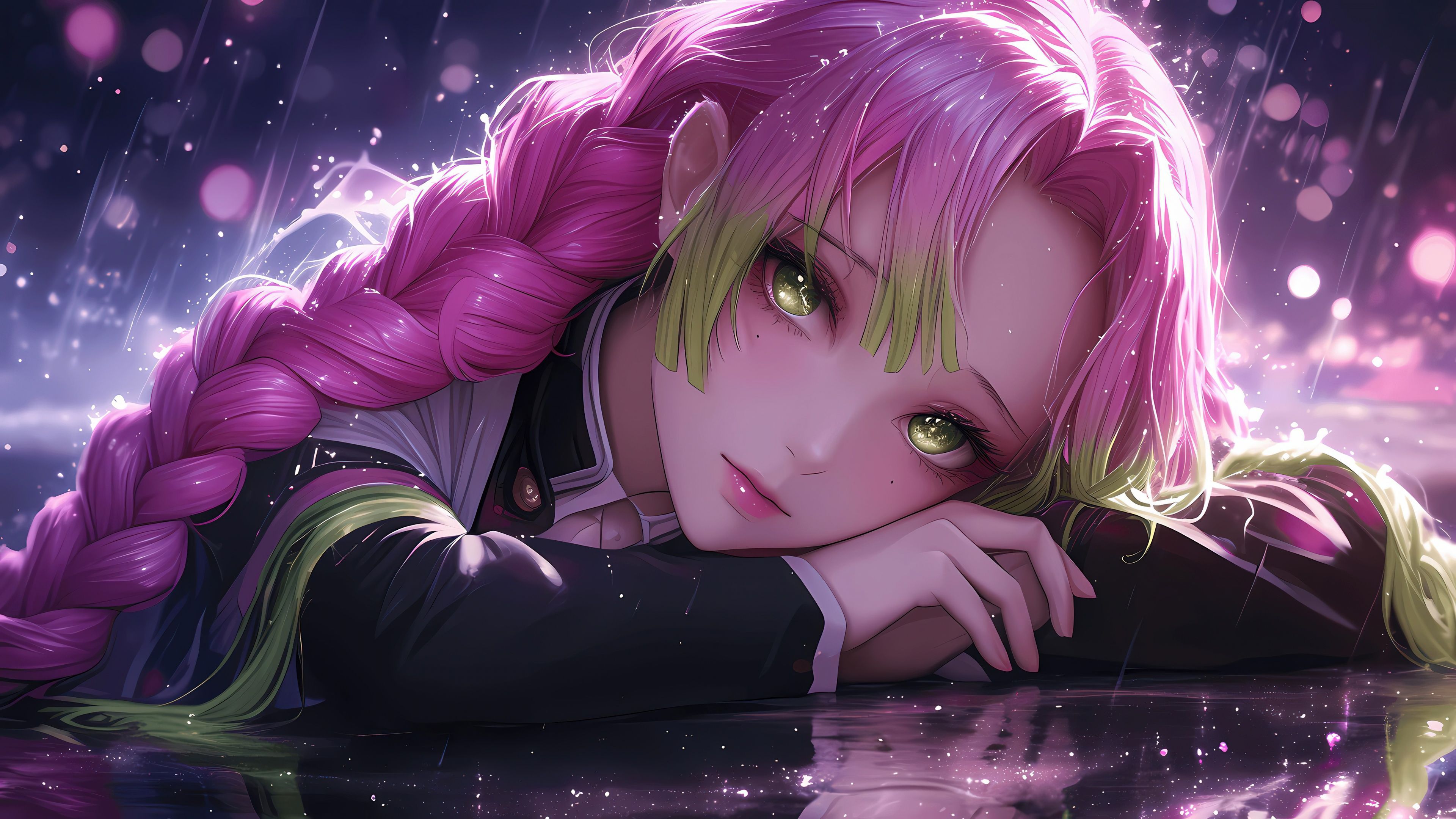 Obanai and Mitsuri Wallpapers - Top Free Obanai and Mitsuri Backgrounds ...