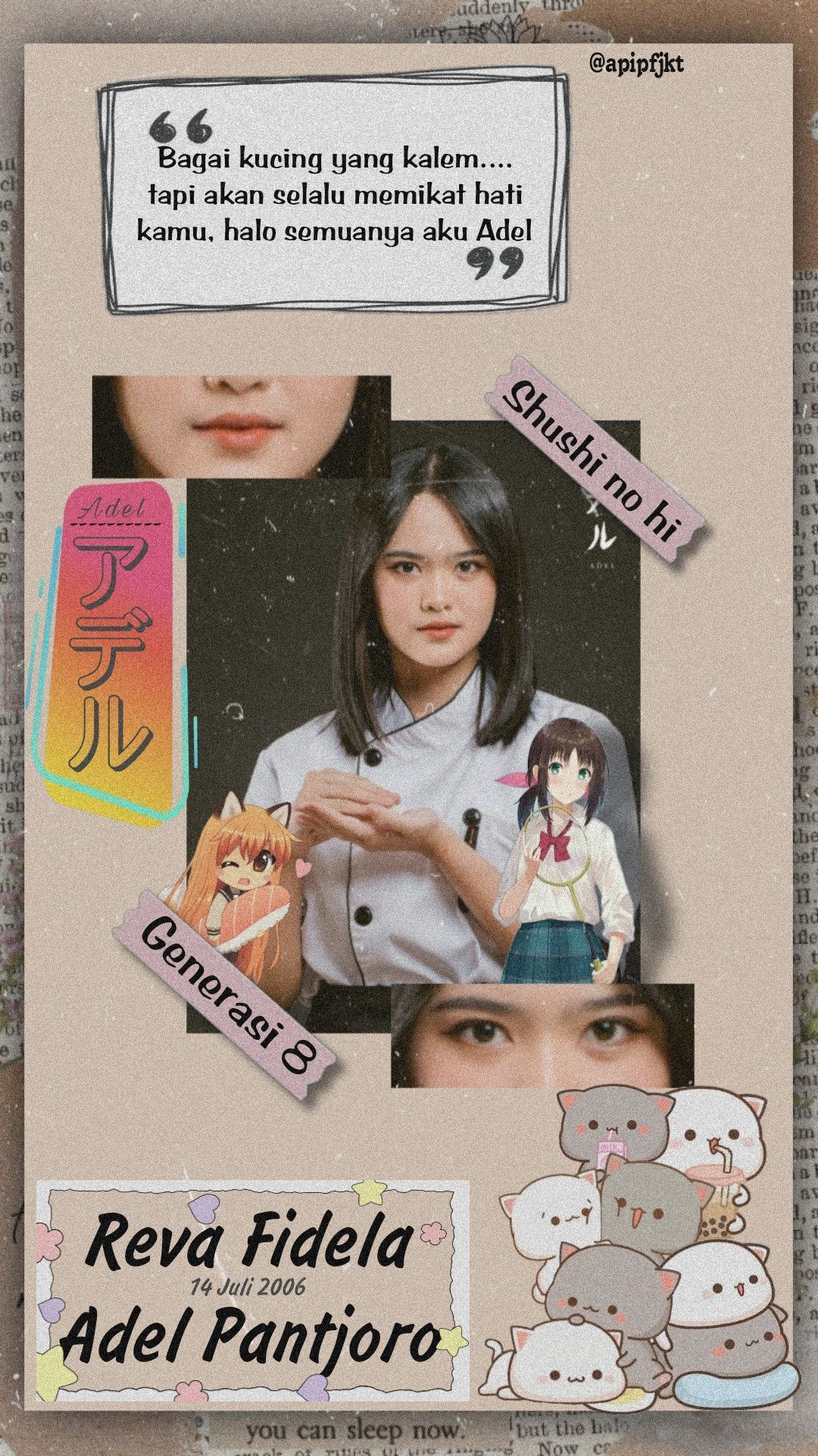 Adel JKT48 Wallpapers - Top Free Adel JKT48 Backgrounds - WallpaperAccess