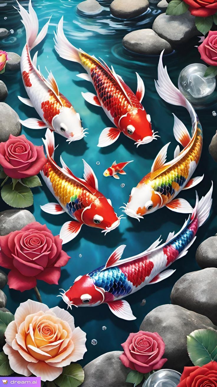 9 Koi Wallpapers - Top Free 9 Koi Backgrounds - WallpaperAccess