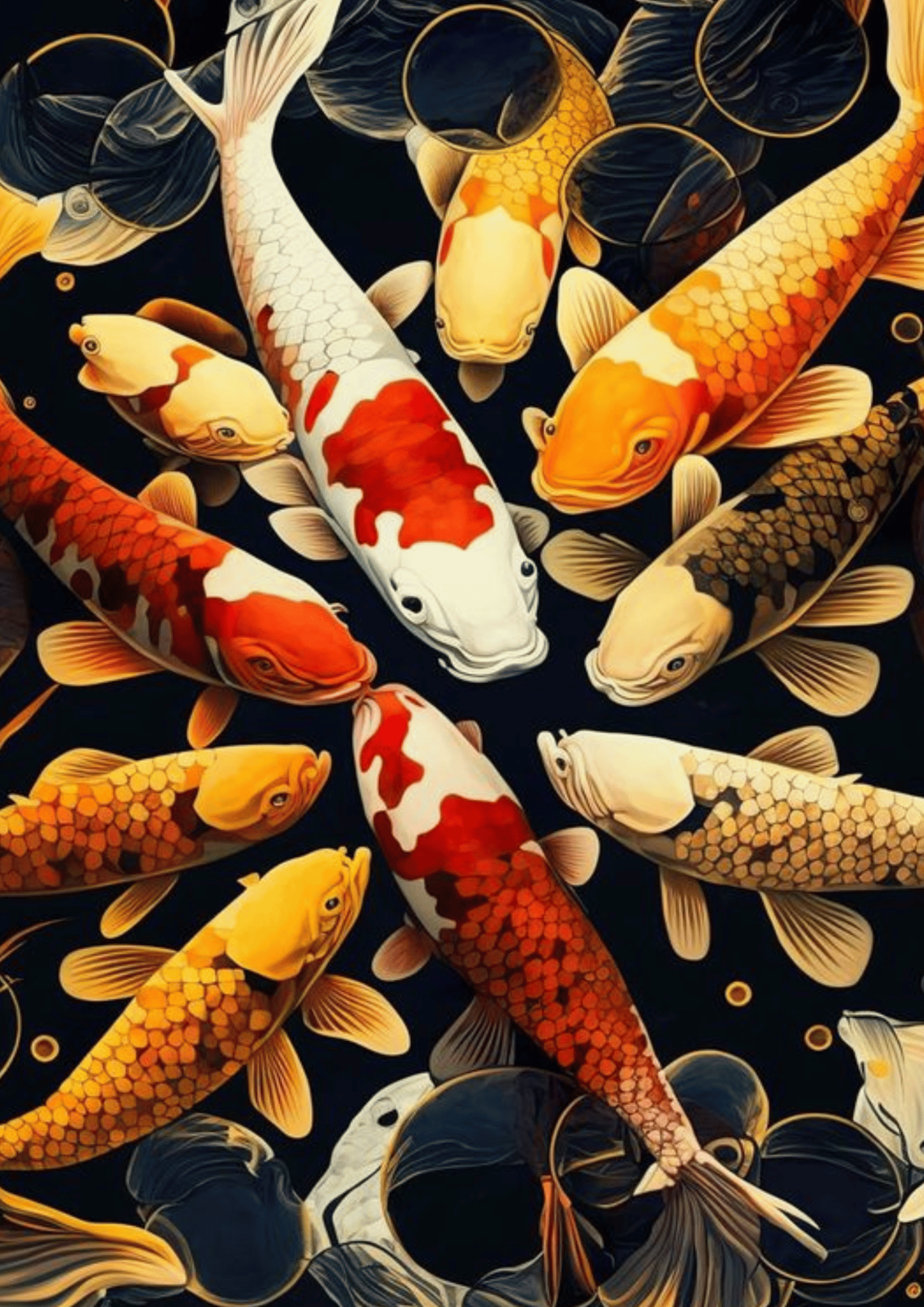 9 Koi Wallpapers - Top Free 9 Koi Backgrounds - WallpaperAccess
