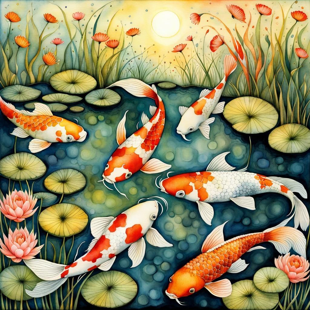9 Koi Wallpapers - Top Free 9 Koi Backgrounds - WallpaperAccess
