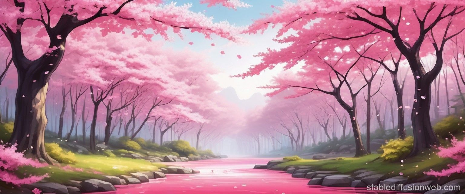 Sakura Painting Wallpapers - Top Free Sakura Painting Backgrounds ...