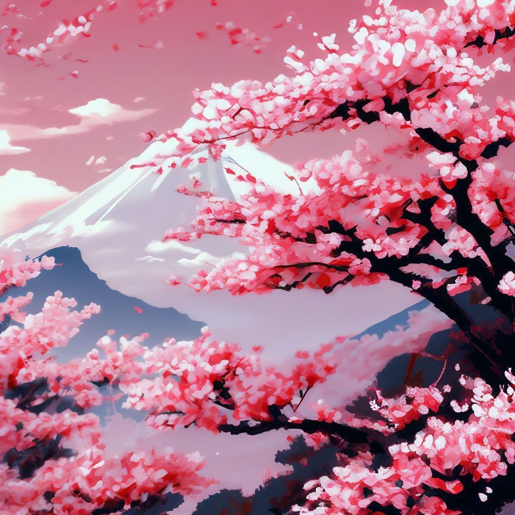 Sakura Painting Wallpapers - Top Free Sakura Painting Backgrounds ...
