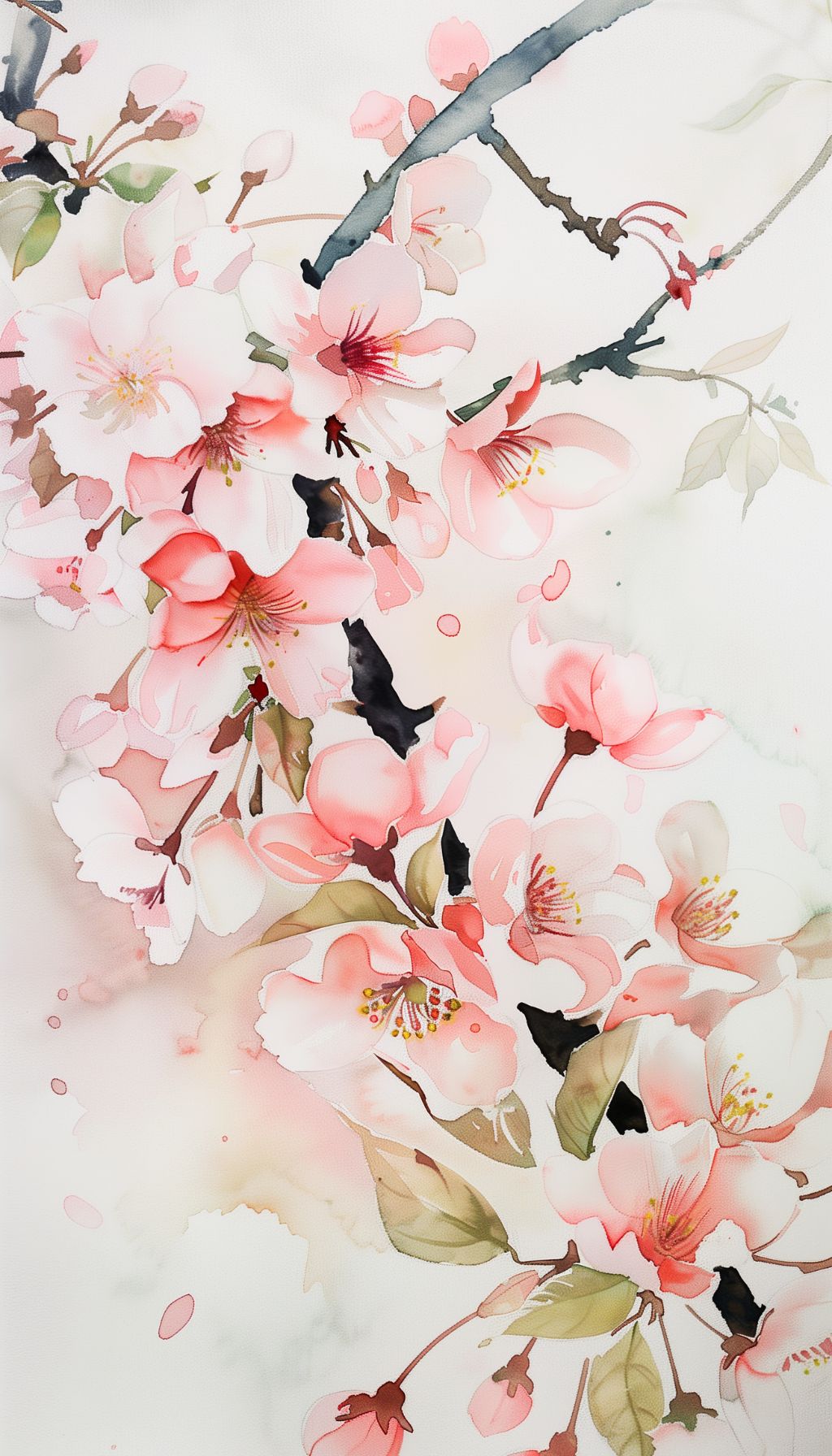 Sakura Painting Wallpapers - Top Free Sakura Painting Backgrounds ...