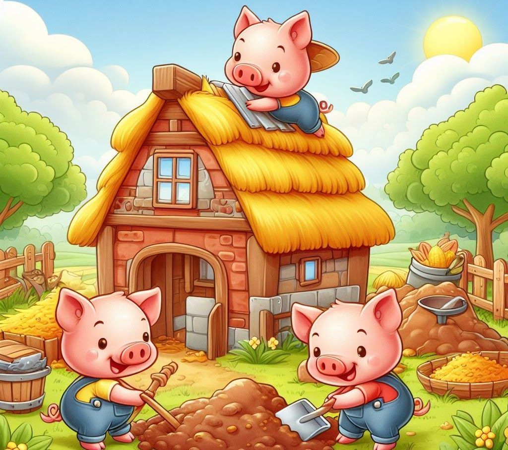 The Three Little Pigs Wallpapers - Top Free The Three Little Pigs ...