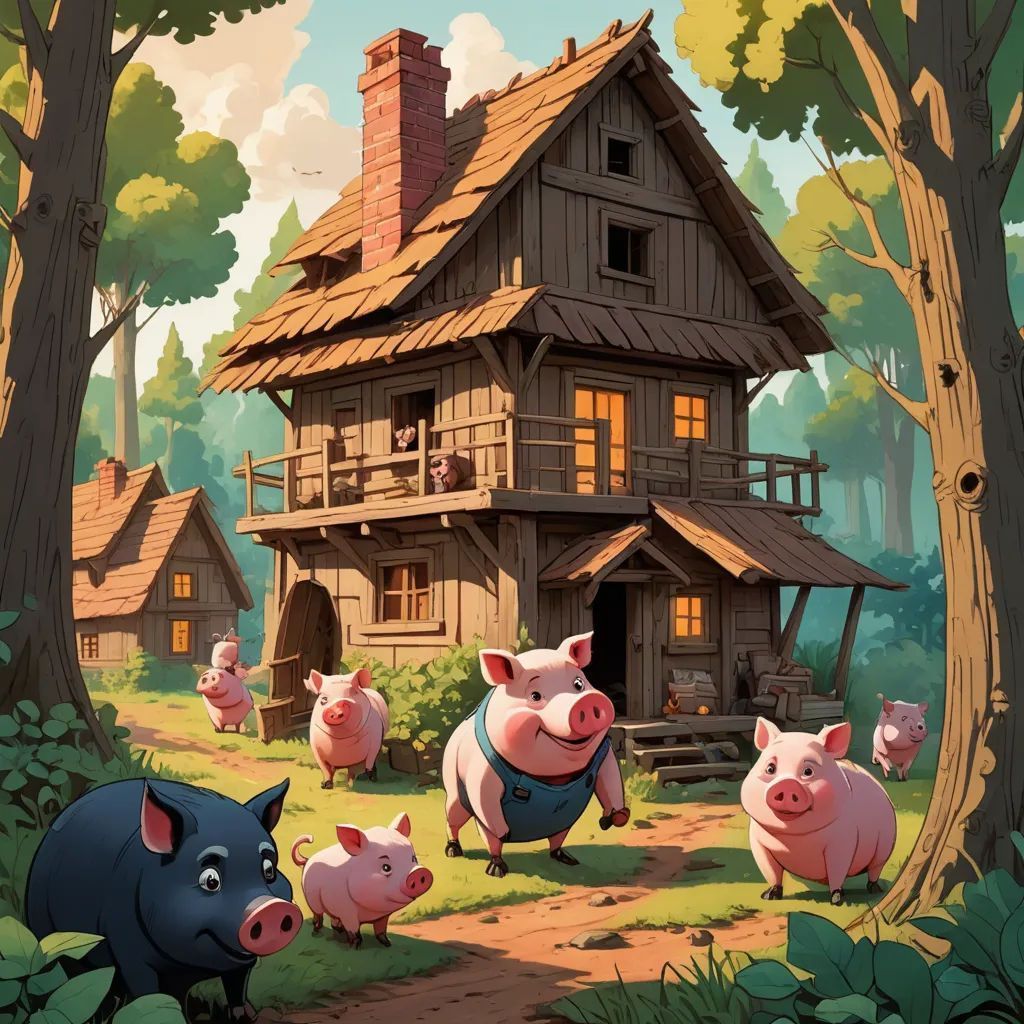 The Three Little Pigs Wallpapers - Top Free The Three Little Pigs ...