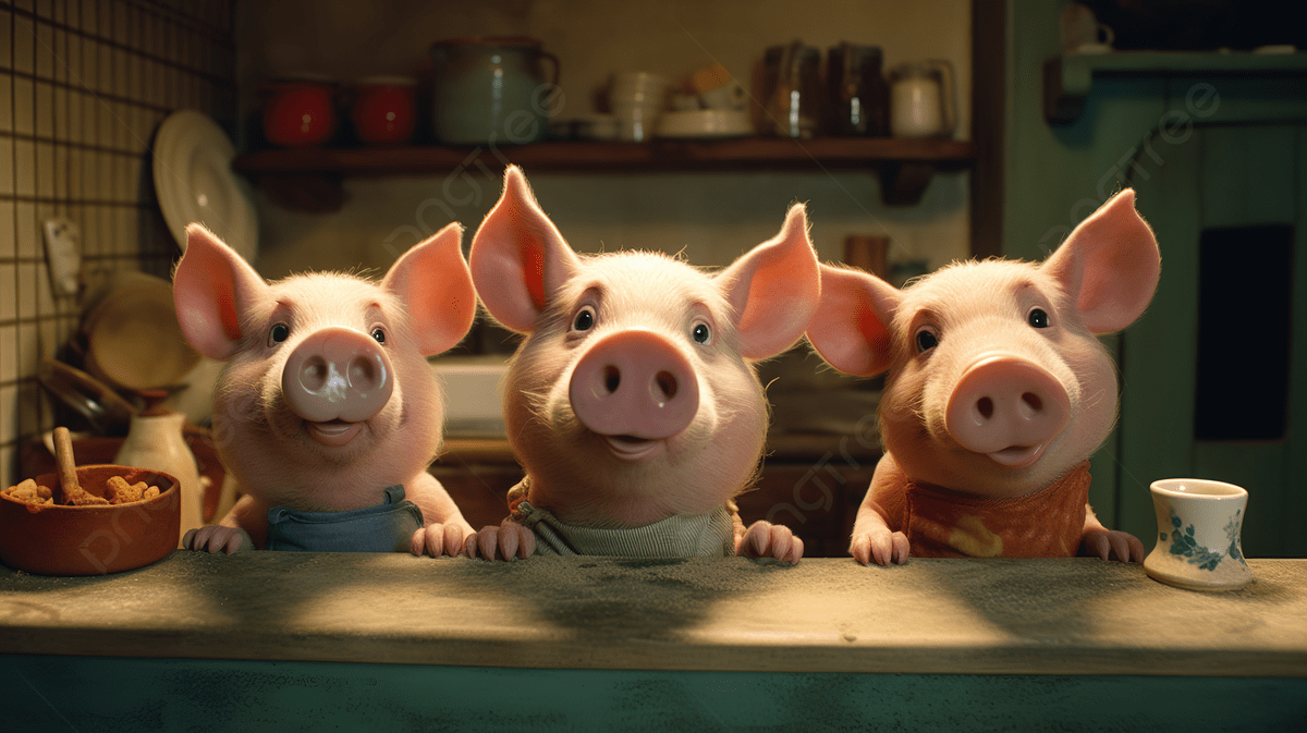 The Three Little Pigs Wallpapers - Top Free The Three Little Pigs ...
