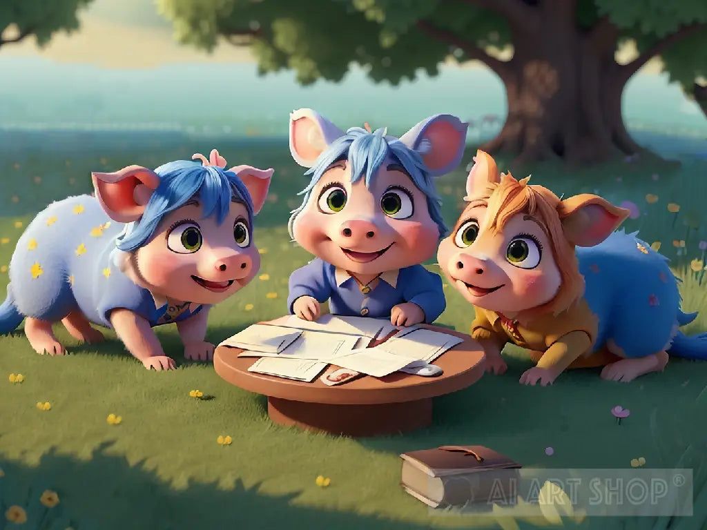 The Three Little Pigs Wallpapers - Top Free The Three Little Pigs ...
