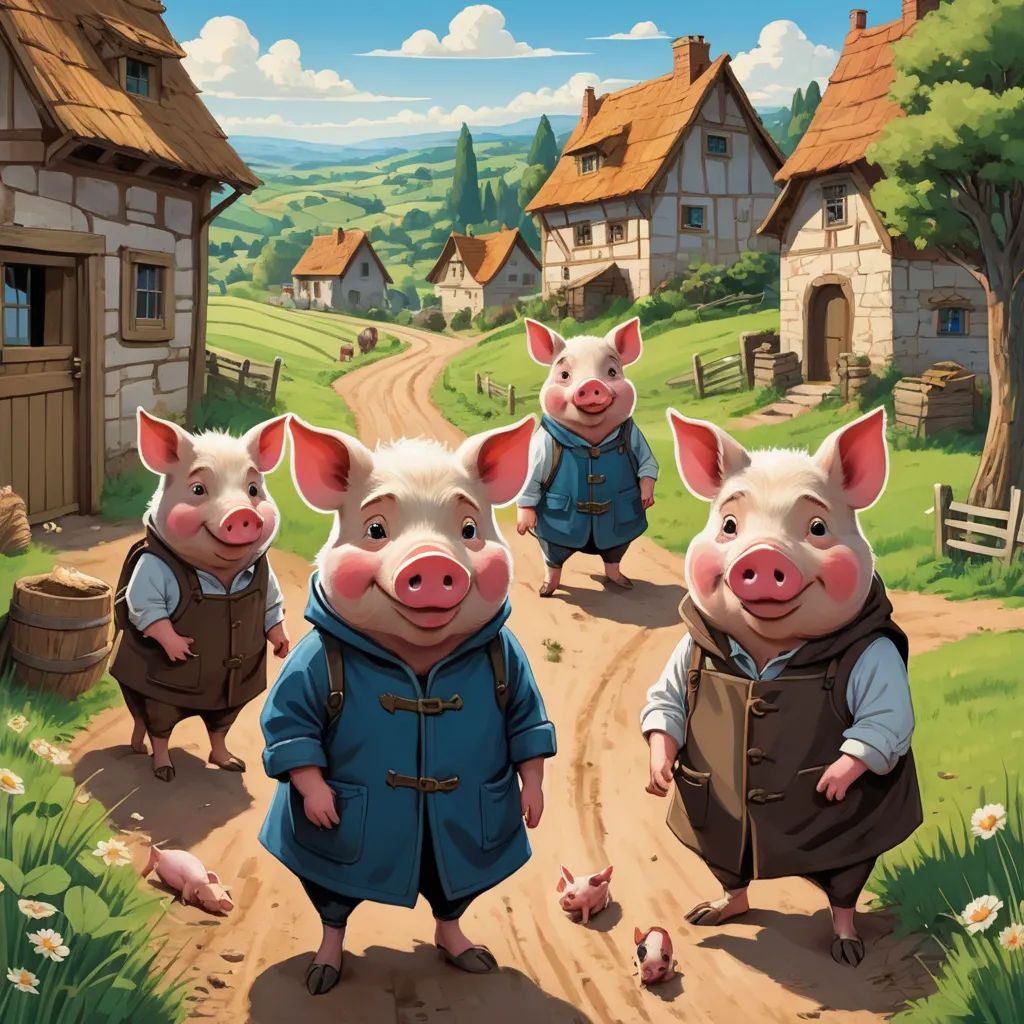 The Three Little Pigs Wallpapers - Top Free The Three Little Pigs ...