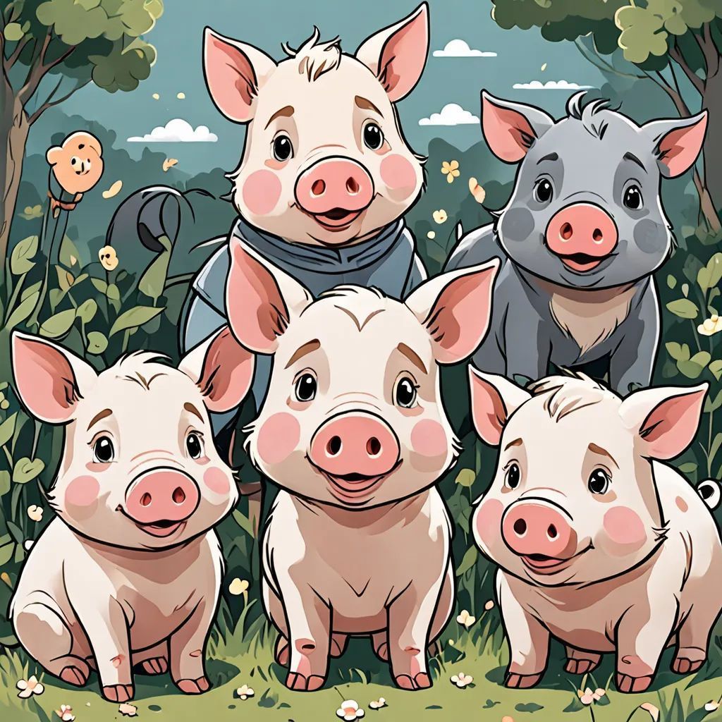 The Three Little Pigs Wallpapers - Top Free The Three Little Pigs ...