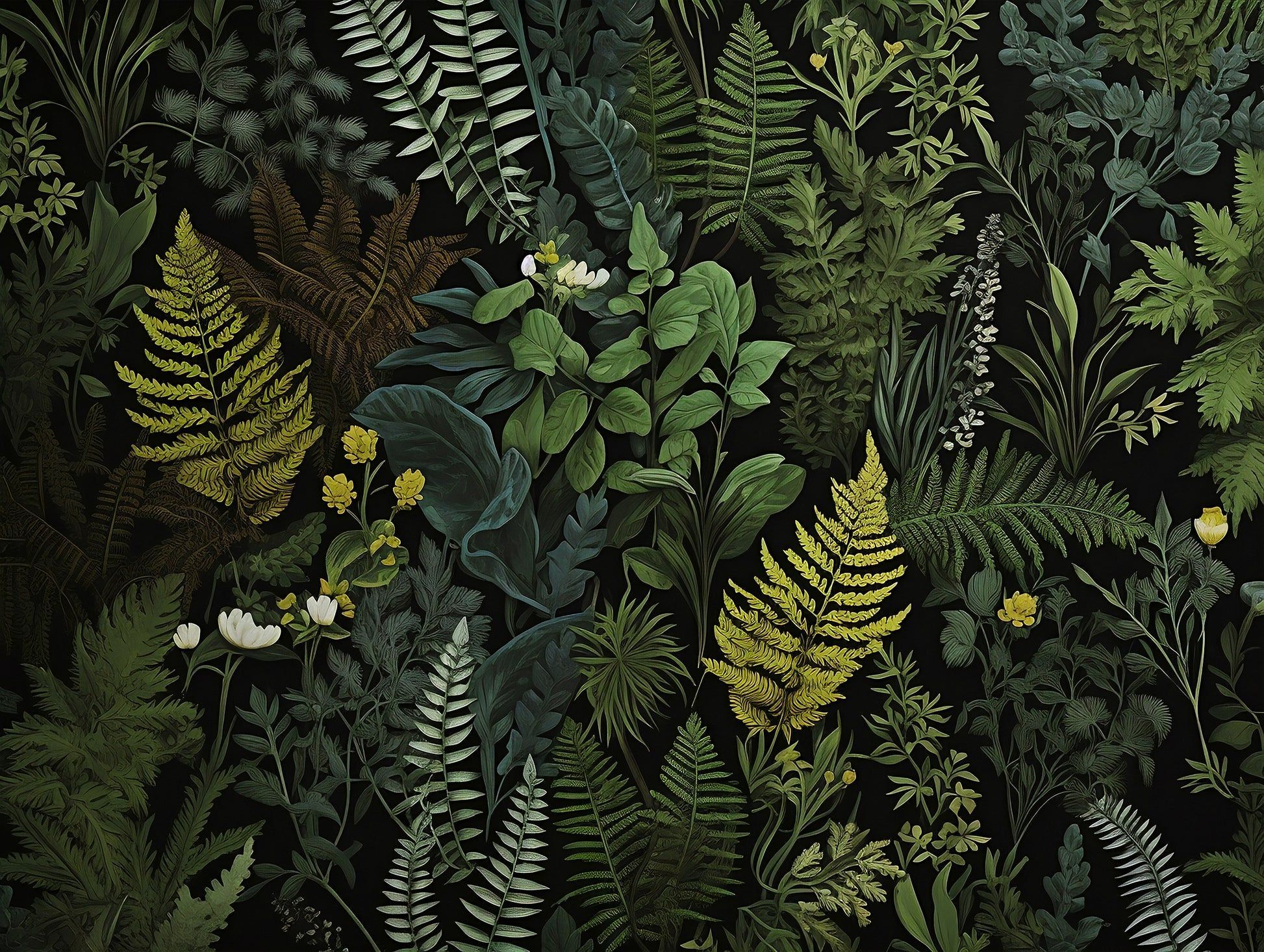 Dark Botanical Wallpapers - Top Free Dark Botanical Backgrounds ...