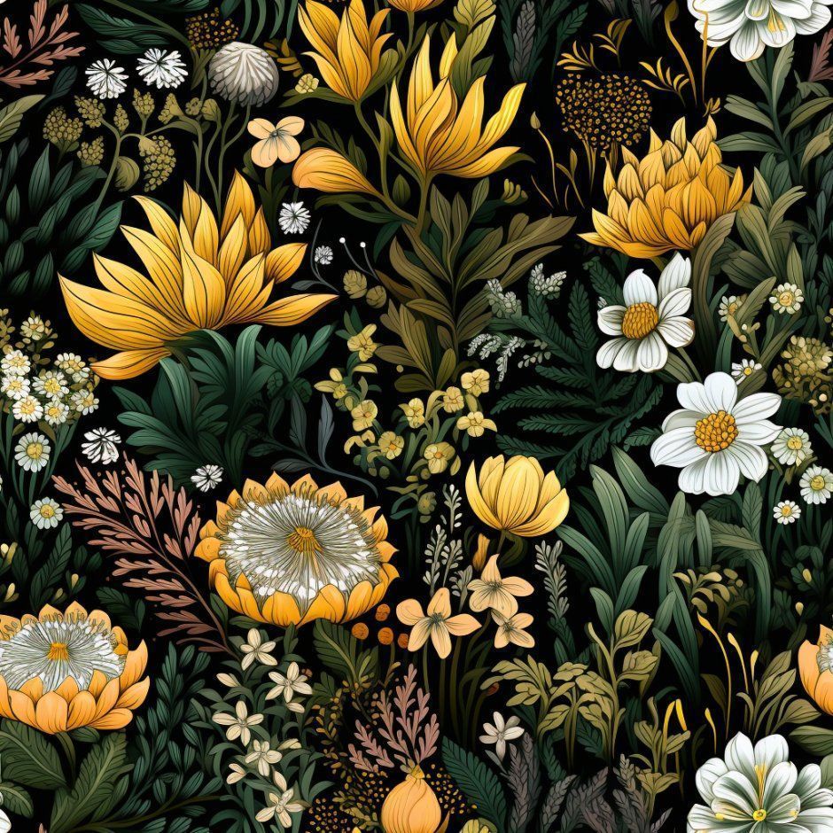 Dark Botanical Wallpapers - Top Free Dark Botanical Backgrounds ...
