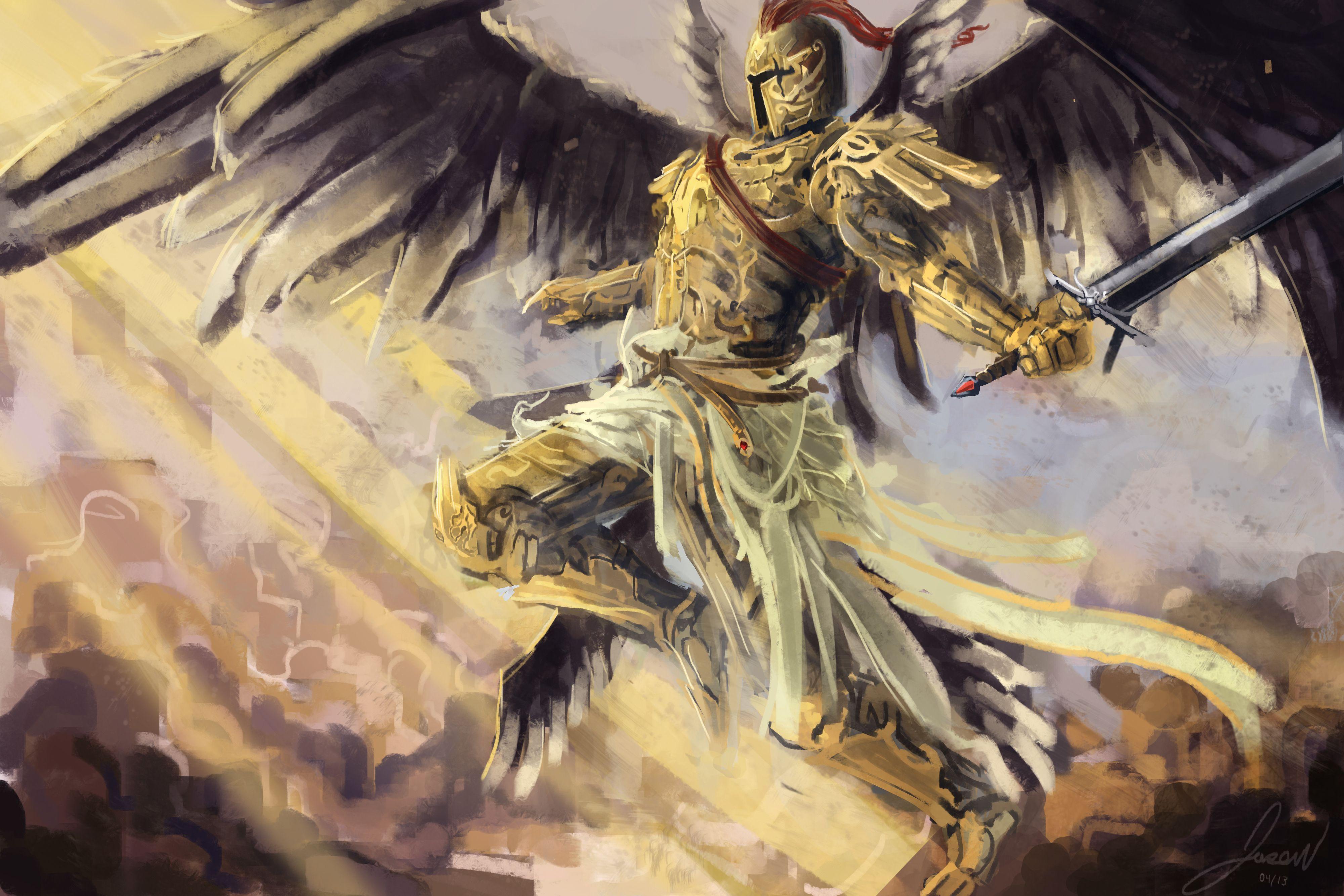 Angel Warrior Wallpapers - Top Free Angel Warrior Backgrounds - WallpaperAccess